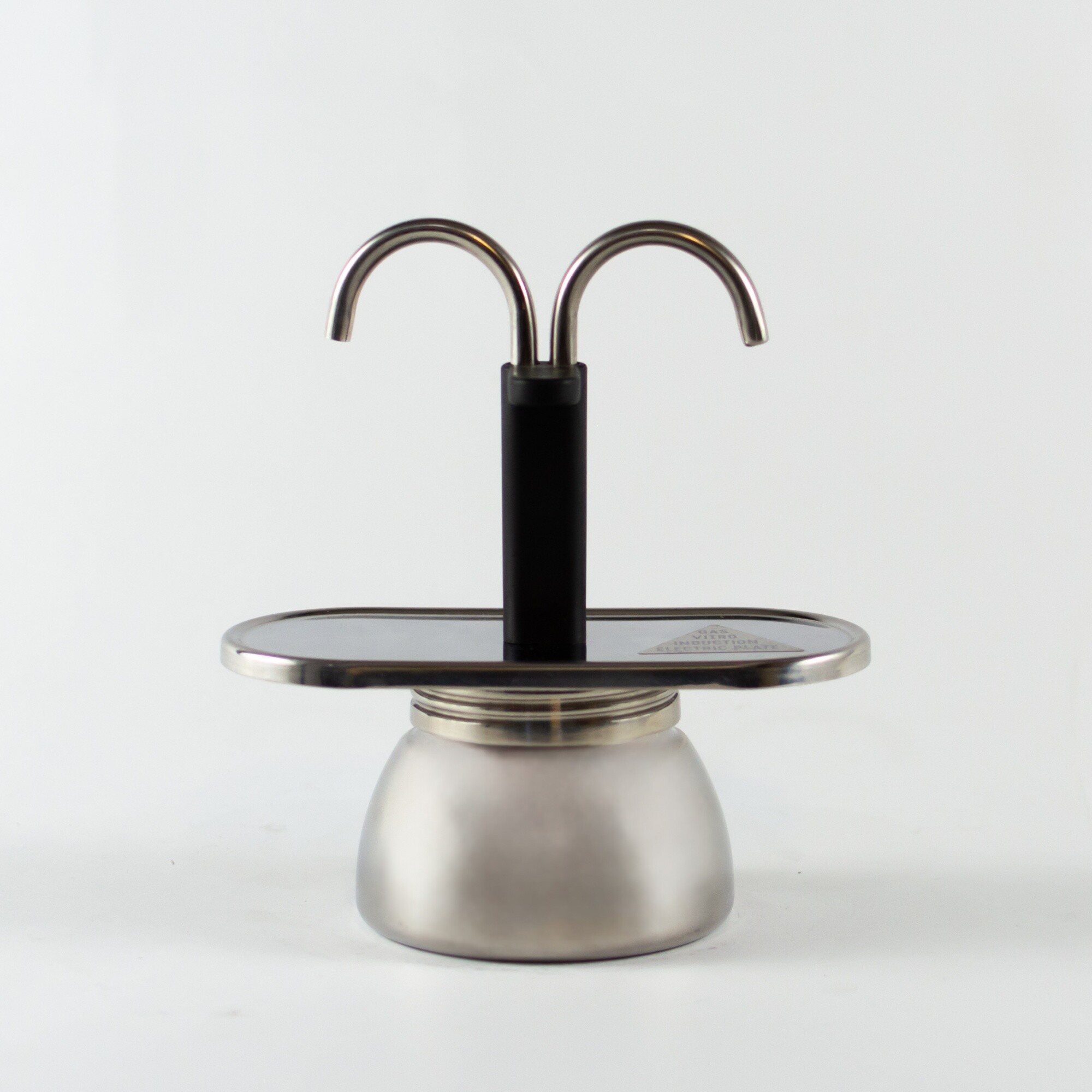 CAFETERA GAT FONTANELLA 2 P DOUBLE INOX — El palacio del café