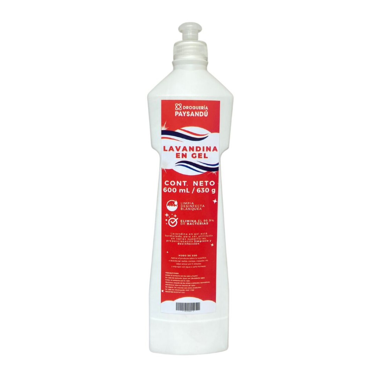 Lavandina en Gel 600 mL — Droguería Paysandú
