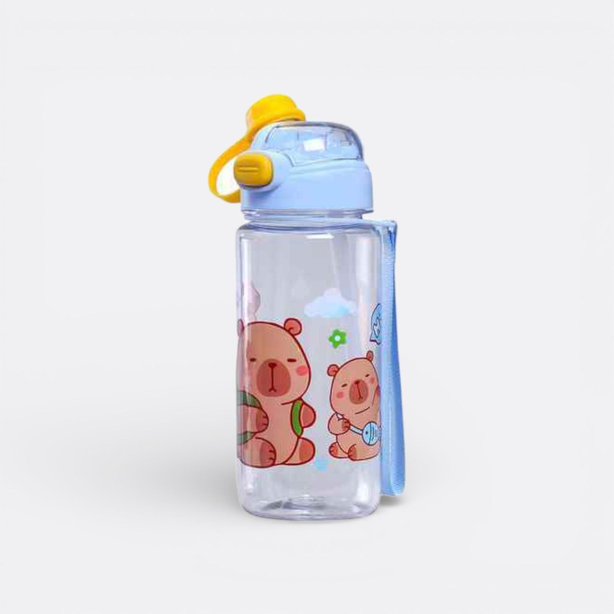 Botella Infantil Capibara - Celeste — Que Regalo