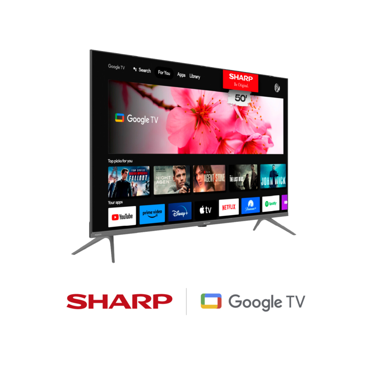 Smart TV Sharp 50 4K UHD - Aquos — Tienda Soy Santander