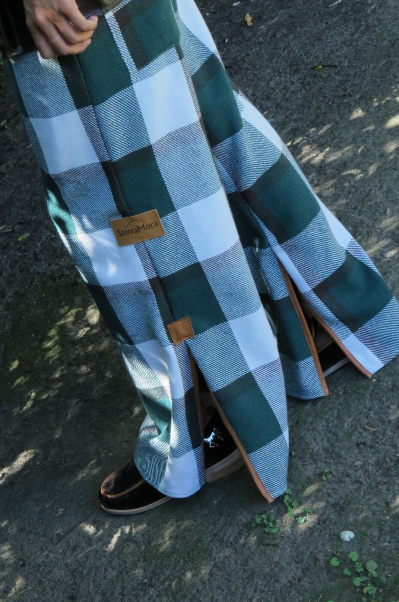 Crazy Pants Vol2 - Cuadrille Verde/blanco — Sierra Mora