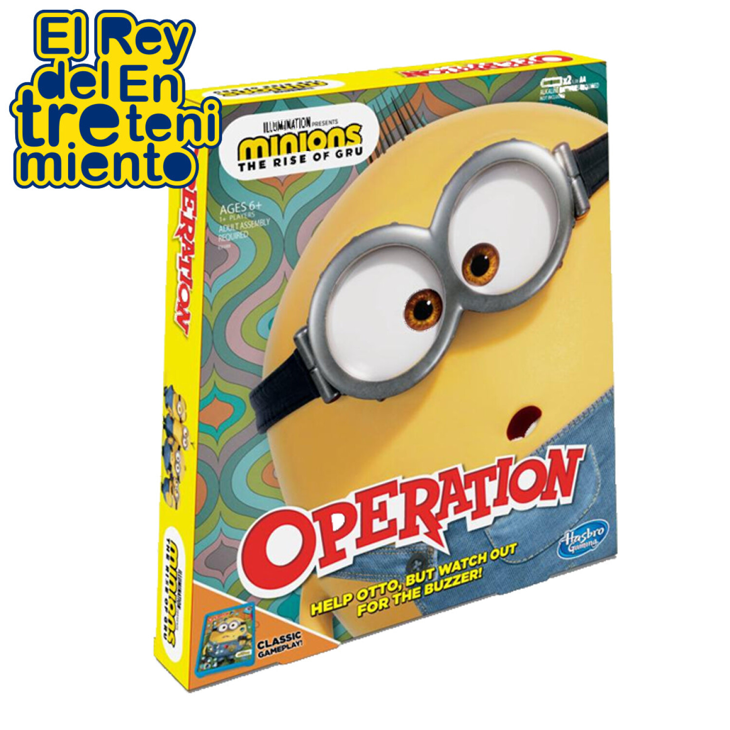 Juego De Caja Operando Minions 2 Didáctico Hasbro — El Rey del ...
