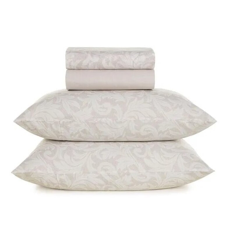 Juego de cama QUEEN Karsten 100 % algodón de 160 hilos (4 piezas ...