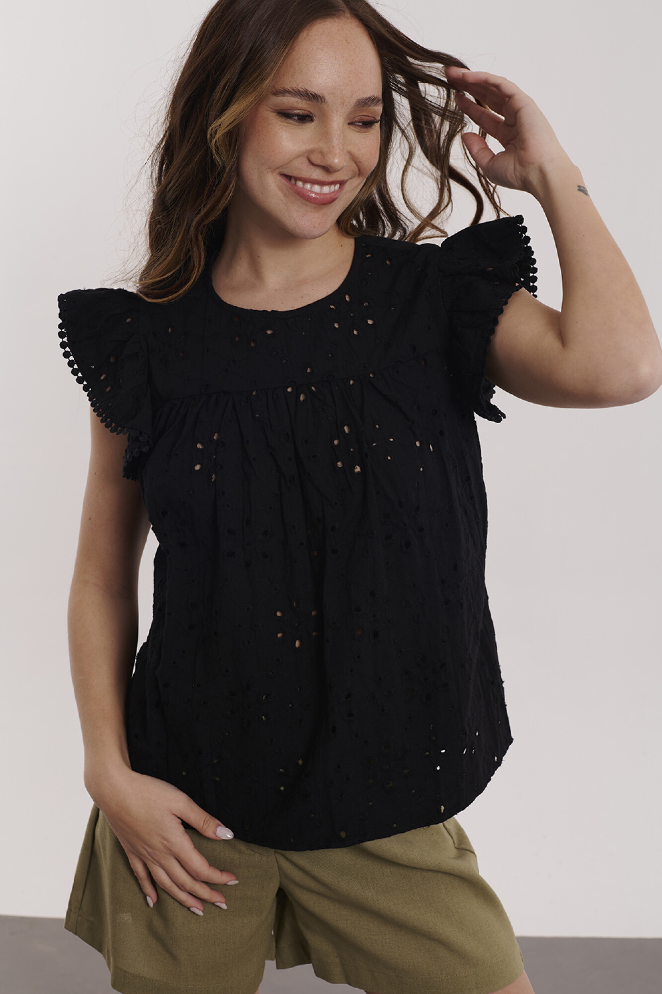 BLUSA BETTY - NEGRO — Minot