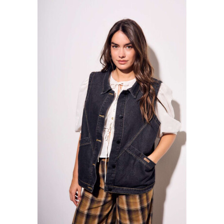 Chaleco Denim - Jean Gris — Tienda Soy Santander