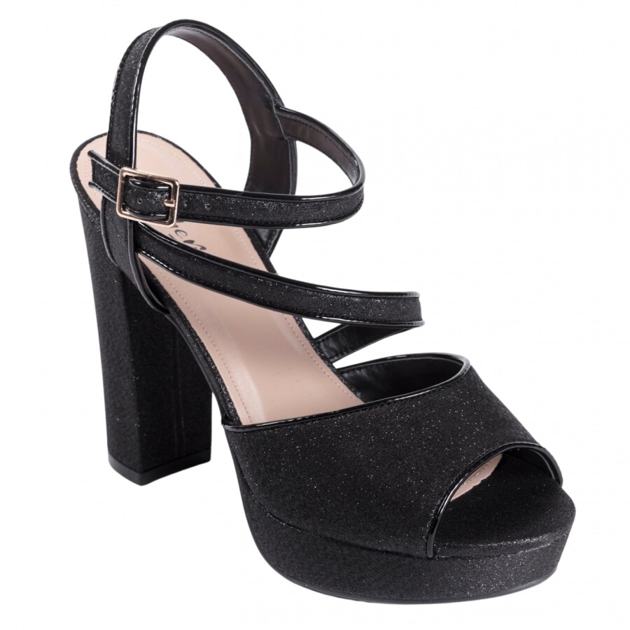 CHERRY DRESS - BLACK — Vezzo Calzados