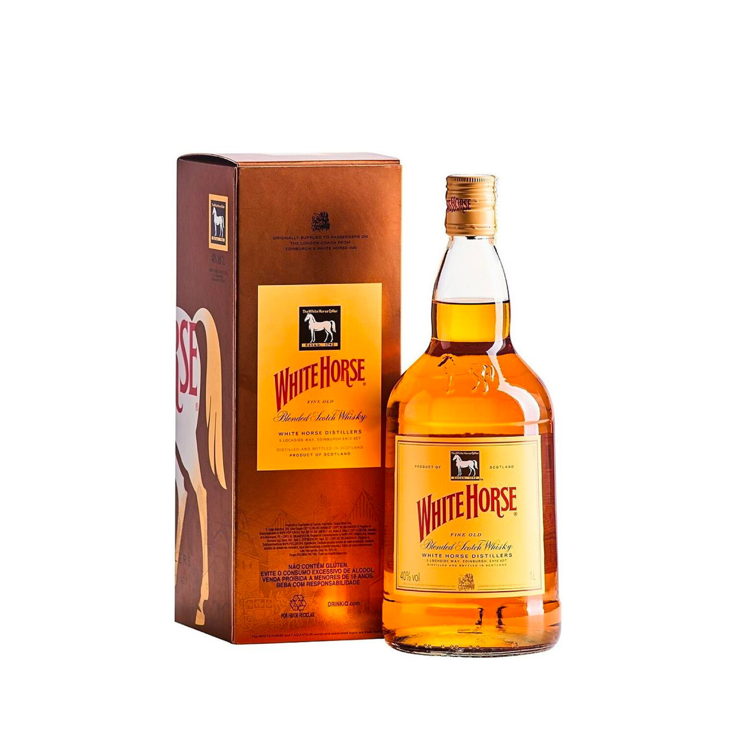 Whisky Escocés White Horse - 1 Litro — Tienda Soy Santander