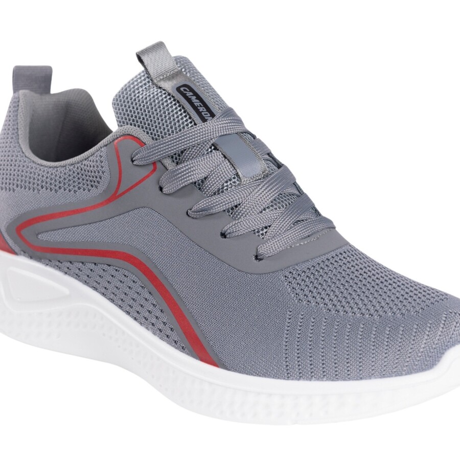 CAMERON RUNING - GREY — Vezzo Calzados