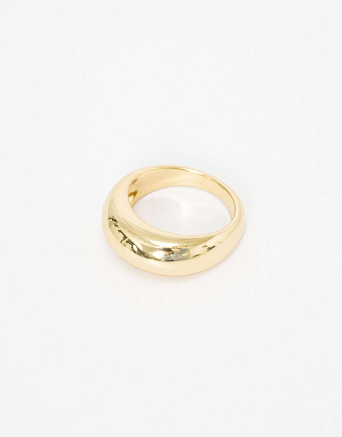 Anillo Metal Bold - Dorado — Tienda Soy Santander