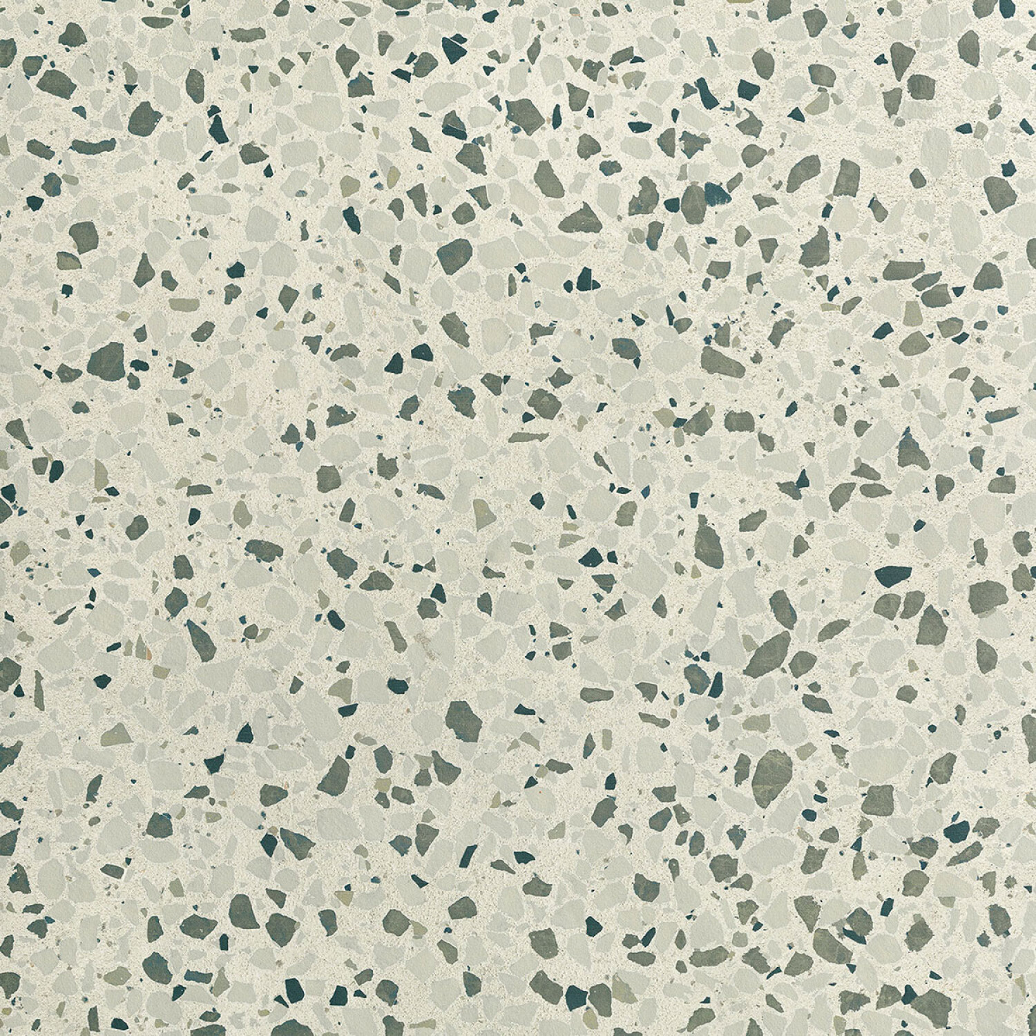 Porcelanato verde mate Tipo Terrazo 60x60Cm piso pared — Acher Cerámicas