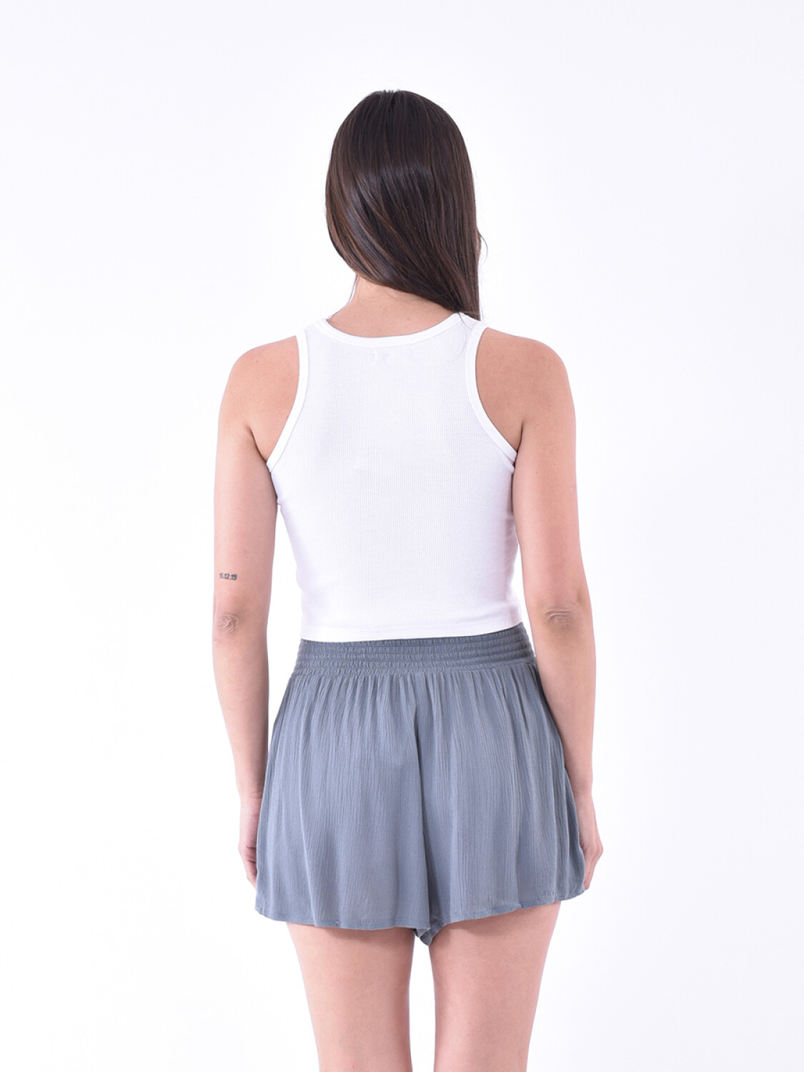 SHORT SHOFI - AZUL PIEDRA — Guapa