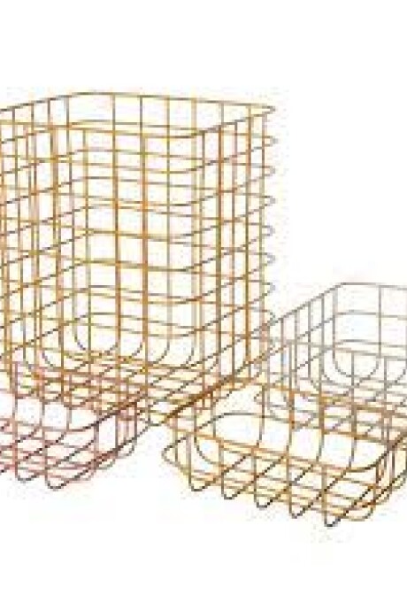 CANASTOS METAL MAILEG set x 4 — Ballon Rouge