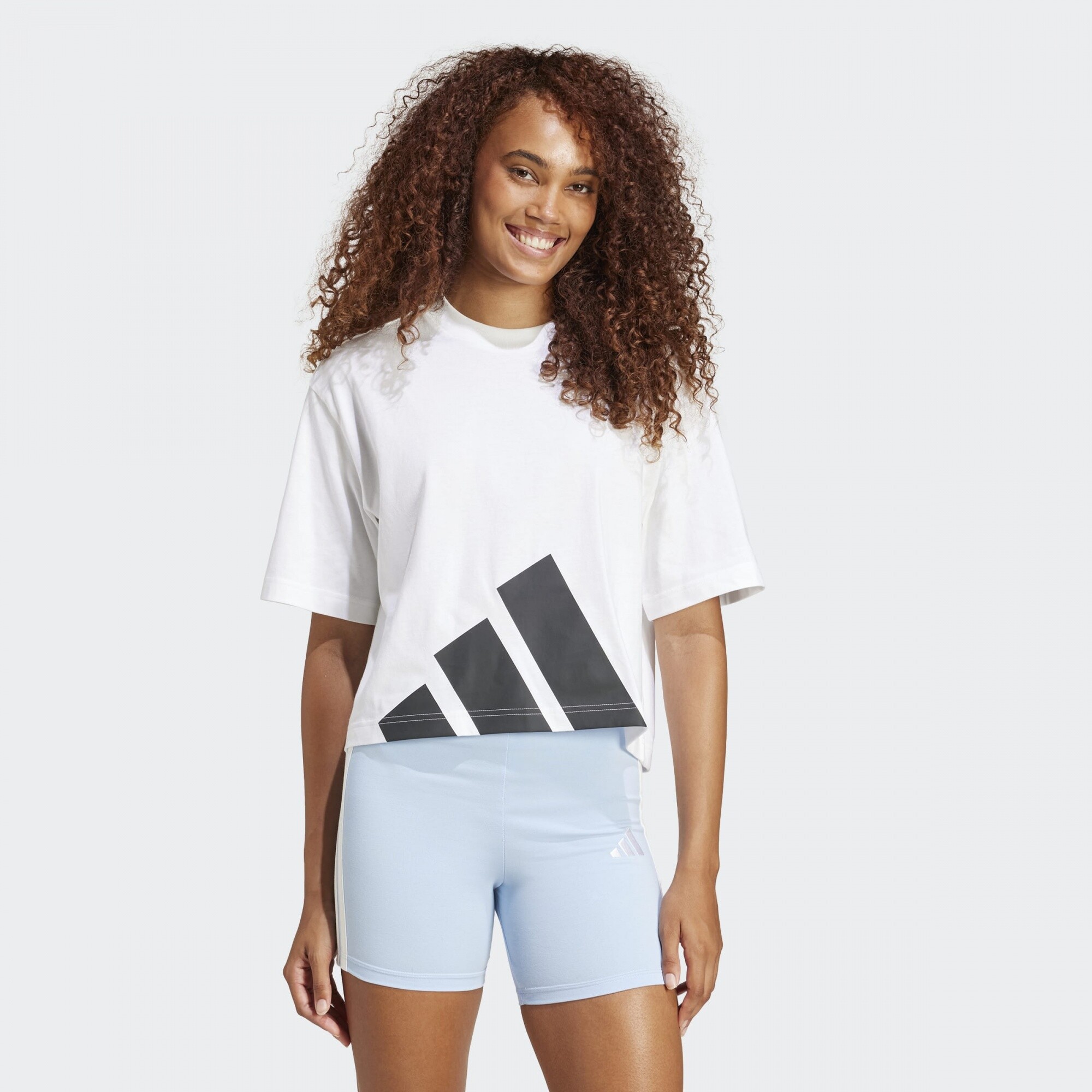 Remera Adidas Essentials Big Logo - Blanco — Pricebox