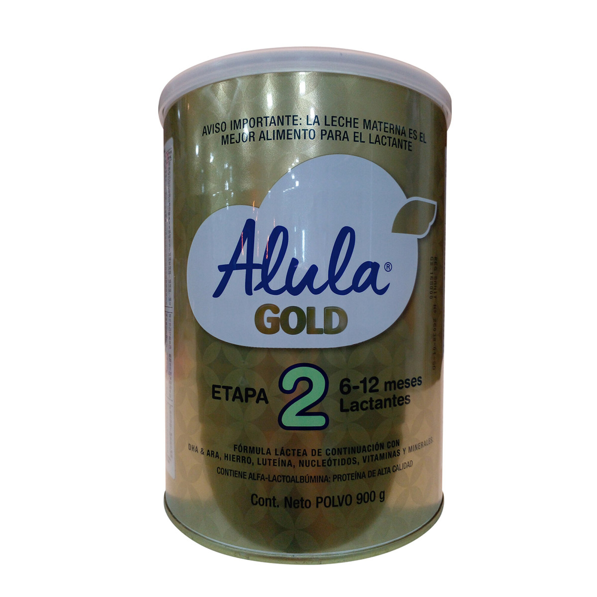 ALULA GOLD 2 POLVO LATA X 900 GR. — Farmacenter