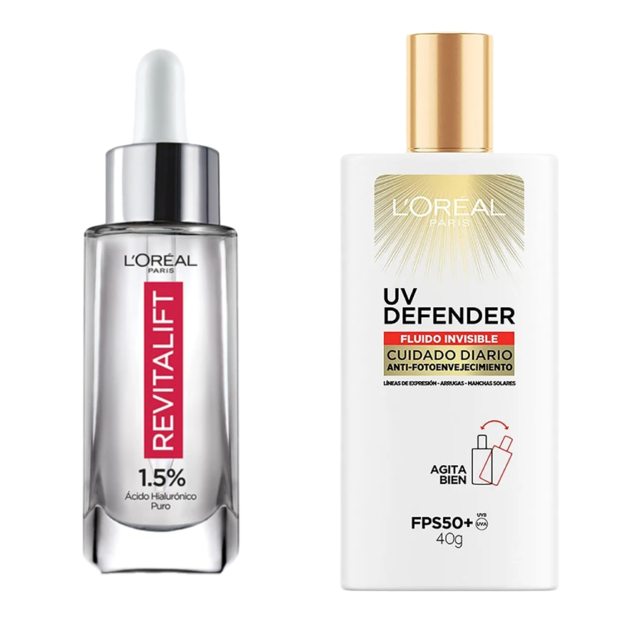Pack L'Oréal Paris Protector Solar + Serúm — San Roque
