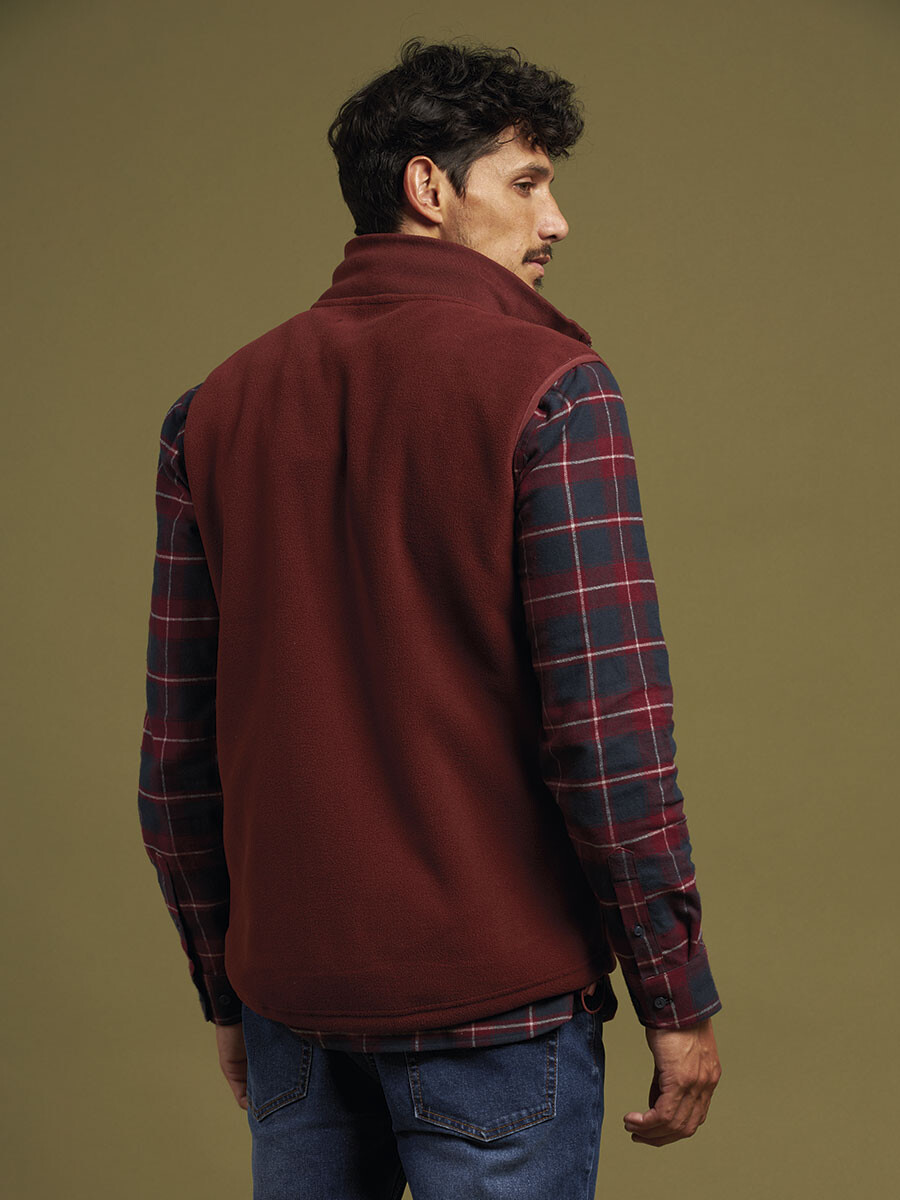 CHALECO UMBI POLANCO - Ladrillo — Polanco