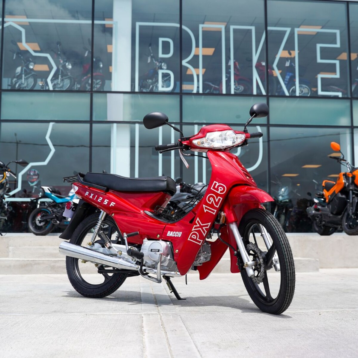Baccio PX125F - Rojo - Reserva — Bike Up