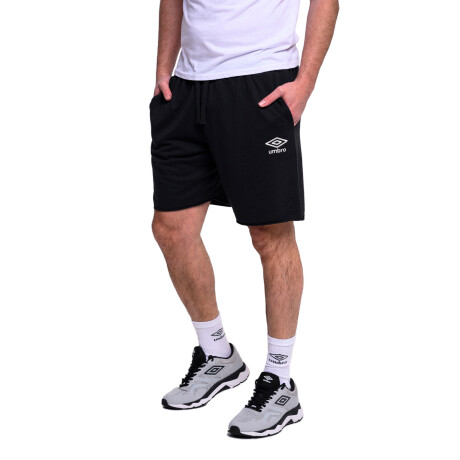 Short de Hombre Umbro New Slit Umbro - Negro - Blanco — Peppos