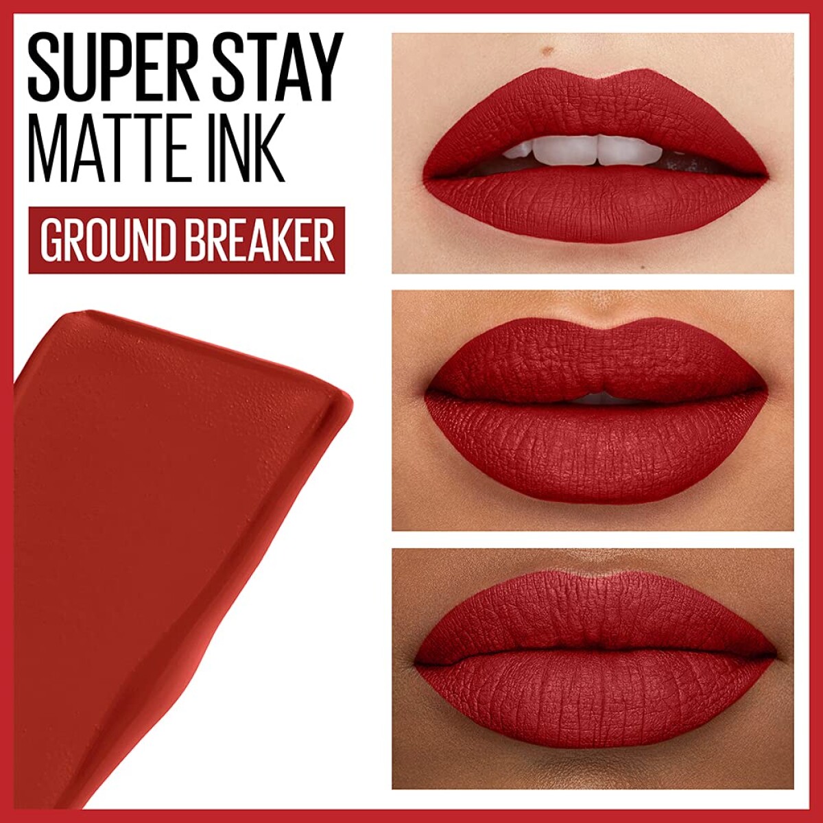MAYBELLINE LABIAL LÍQUIDO SUPER STAY MATTE INK CITY 117 GROUND-BREAKER ...
