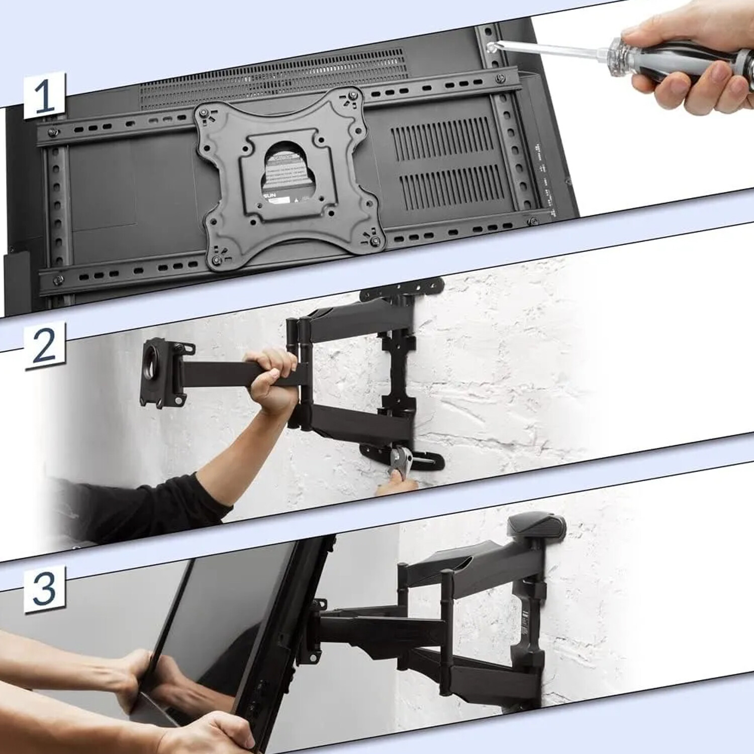 Soporte Tv Ledstar Giratorio 32"/75" - SOPORTE TV MOVIL 32/75 LTV-G75 ...