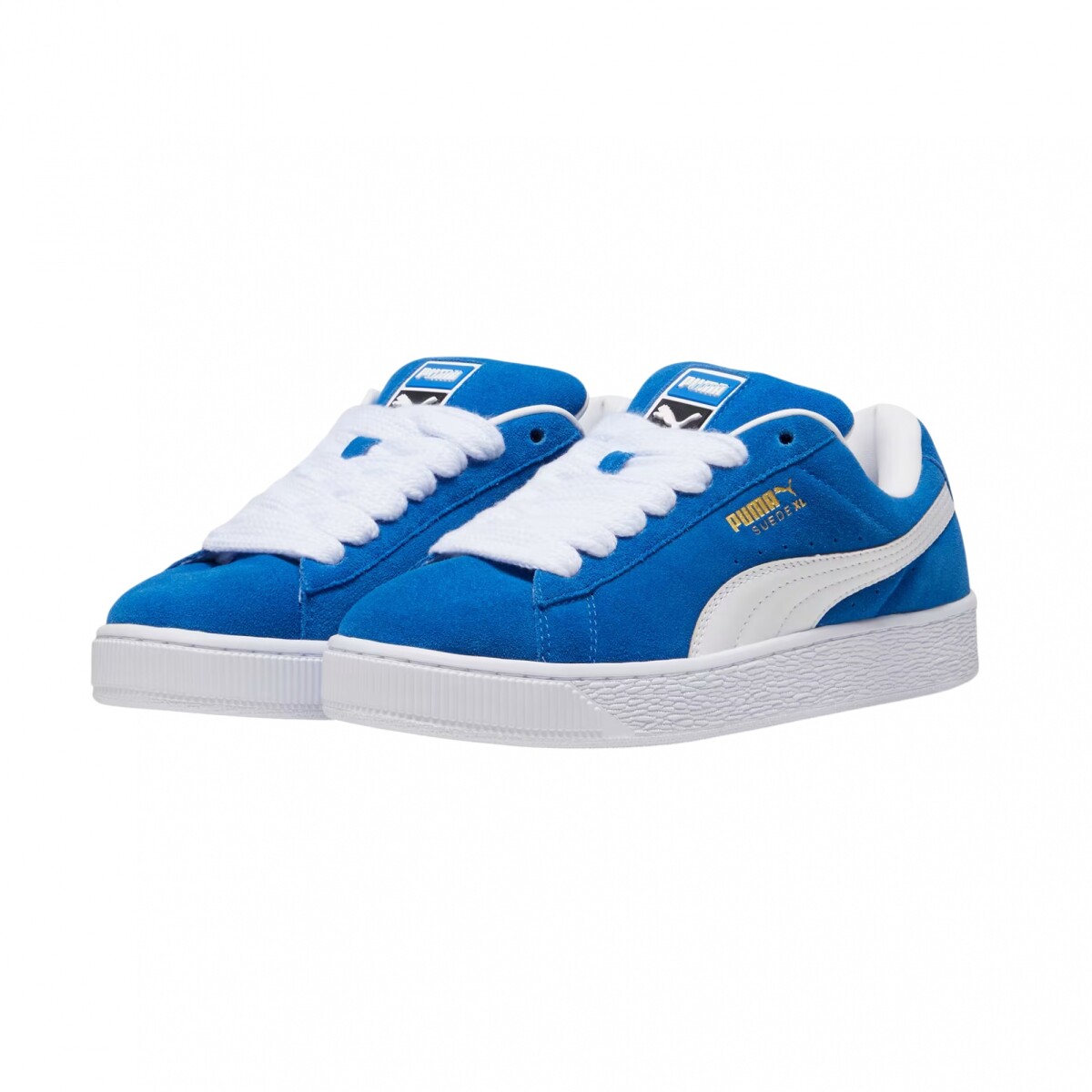 PUMA SUEDE XL - Blue/White — Zooko