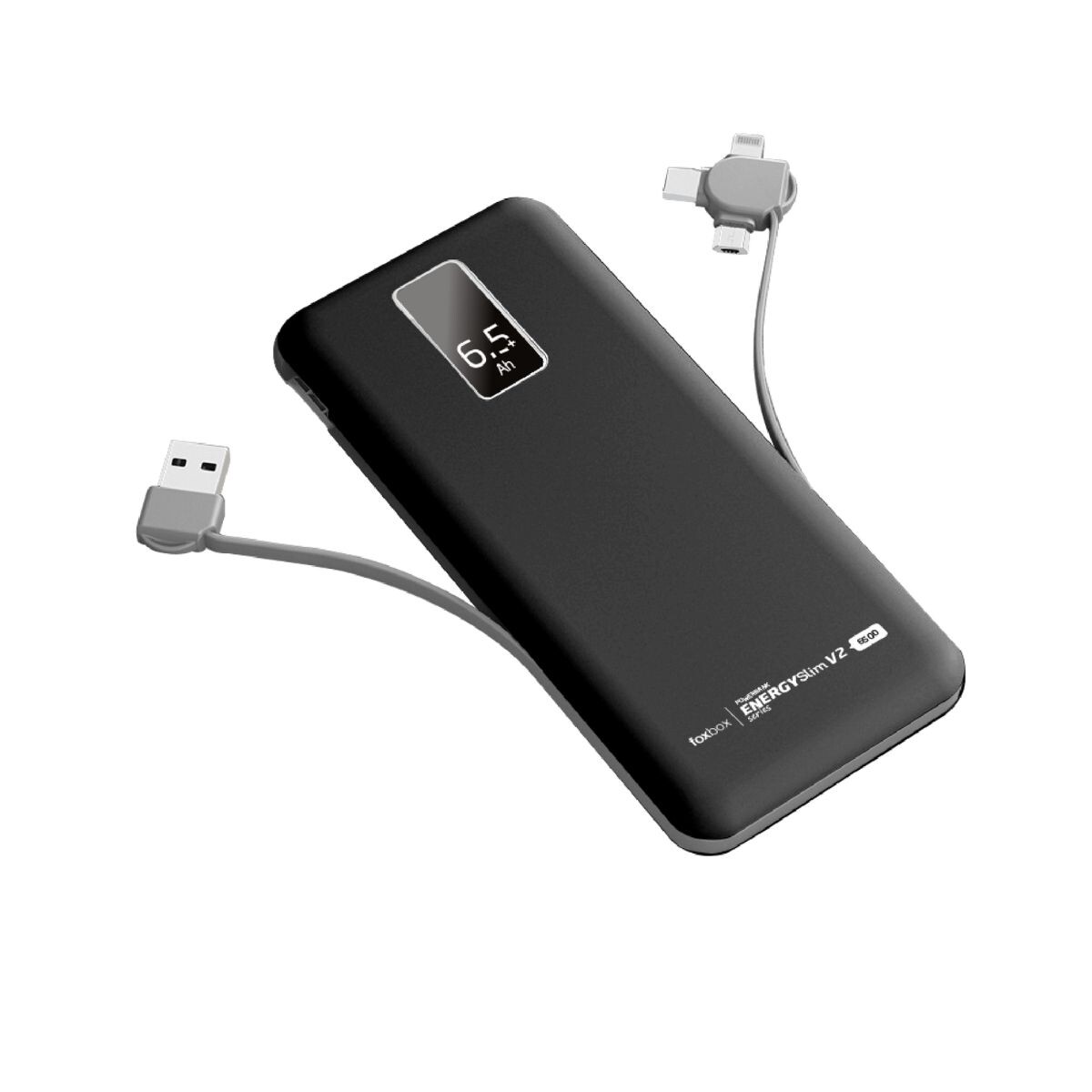 Powerbank Foxbox Energy Slim 6500 mAh — Market