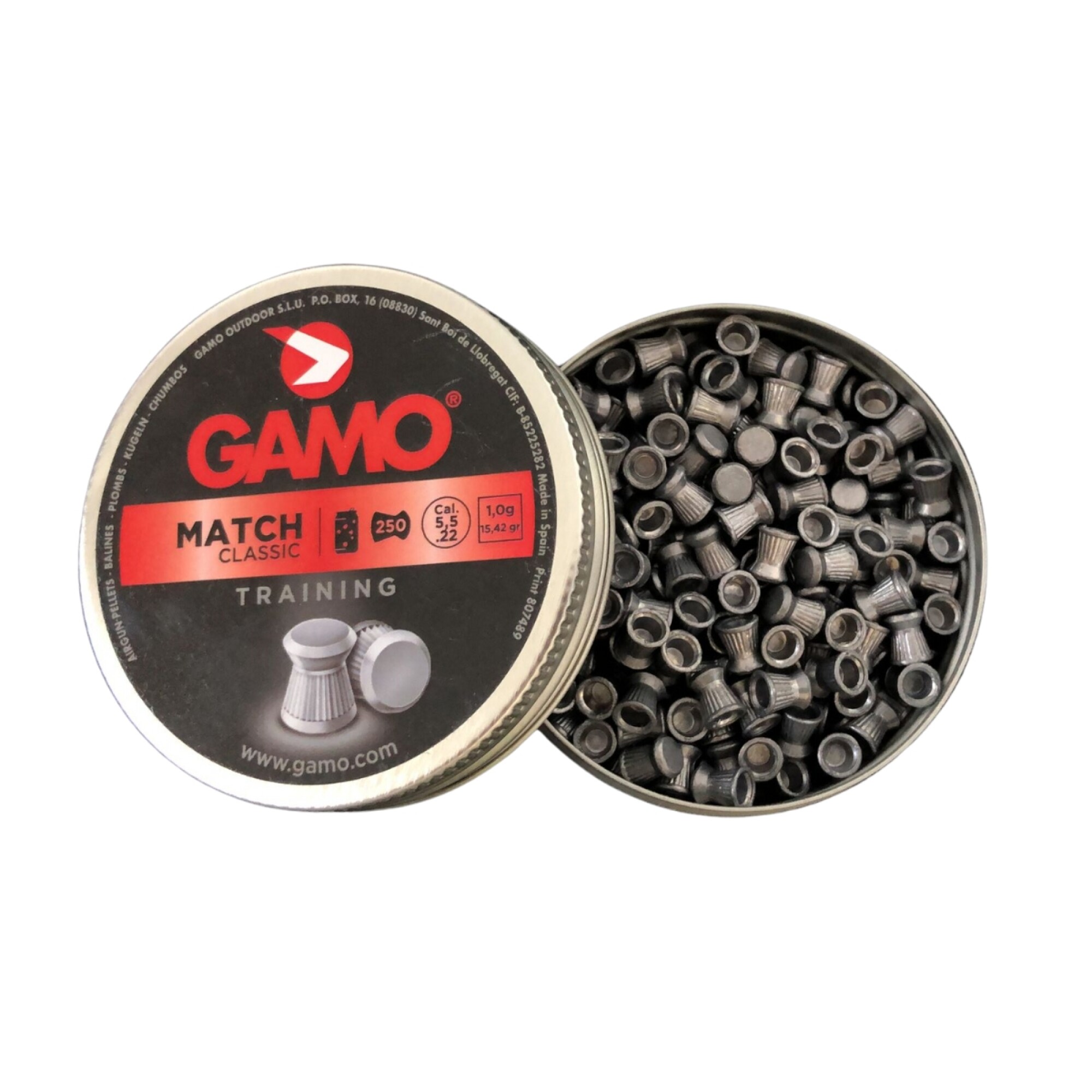 Balines MATCH Classic cal 5.5 250un - GAMO — Aventureros