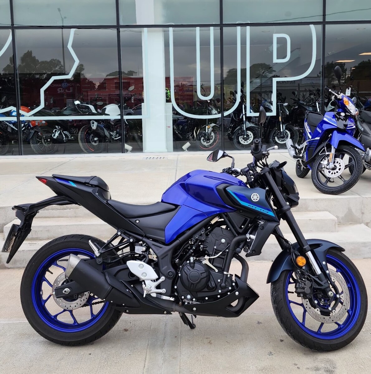 Yamaha MT03 - Azul - Reserva — Bike Up