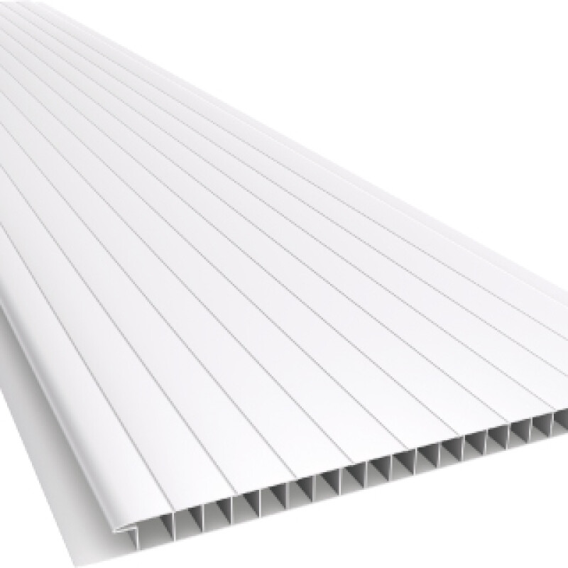 Tablilla PVC Nobre frizado 10mm blanco Plasbil — Barraca Dayman