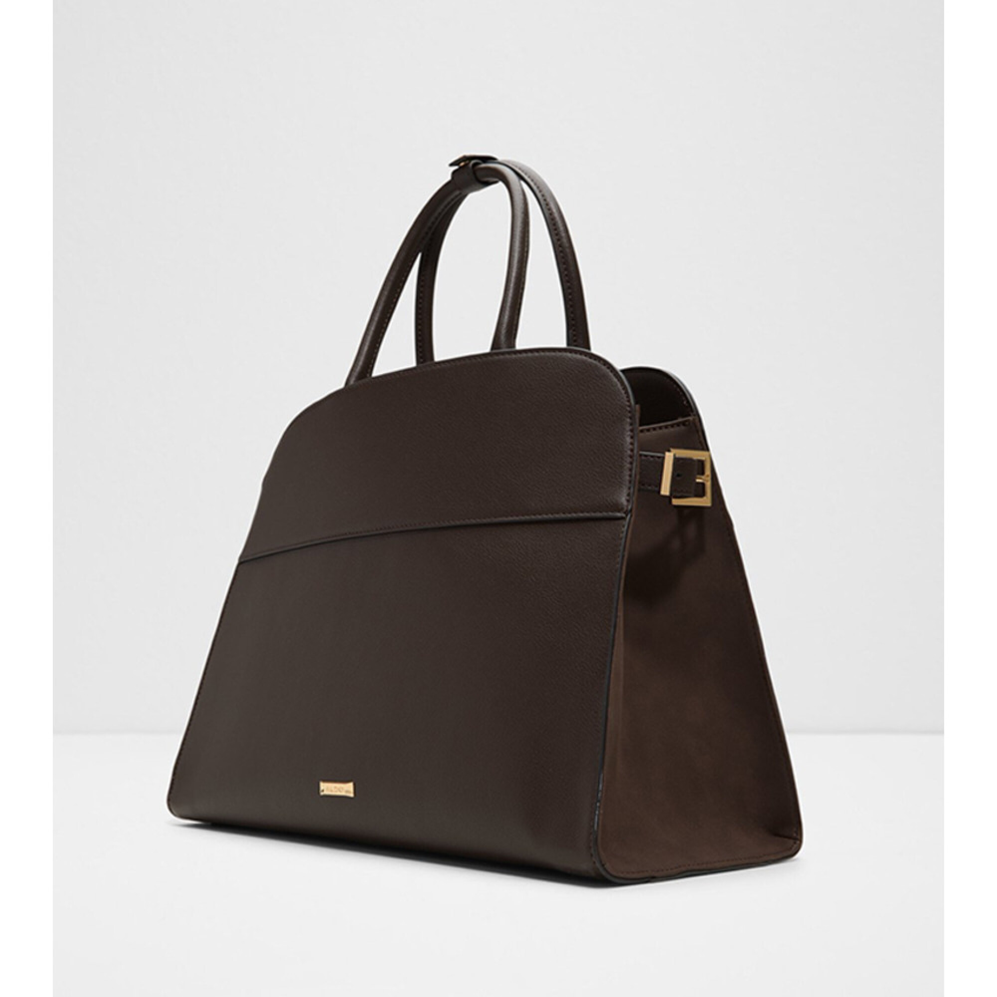 ALLYSA BROWN SYNTHETIC - BROWN — Sallustro