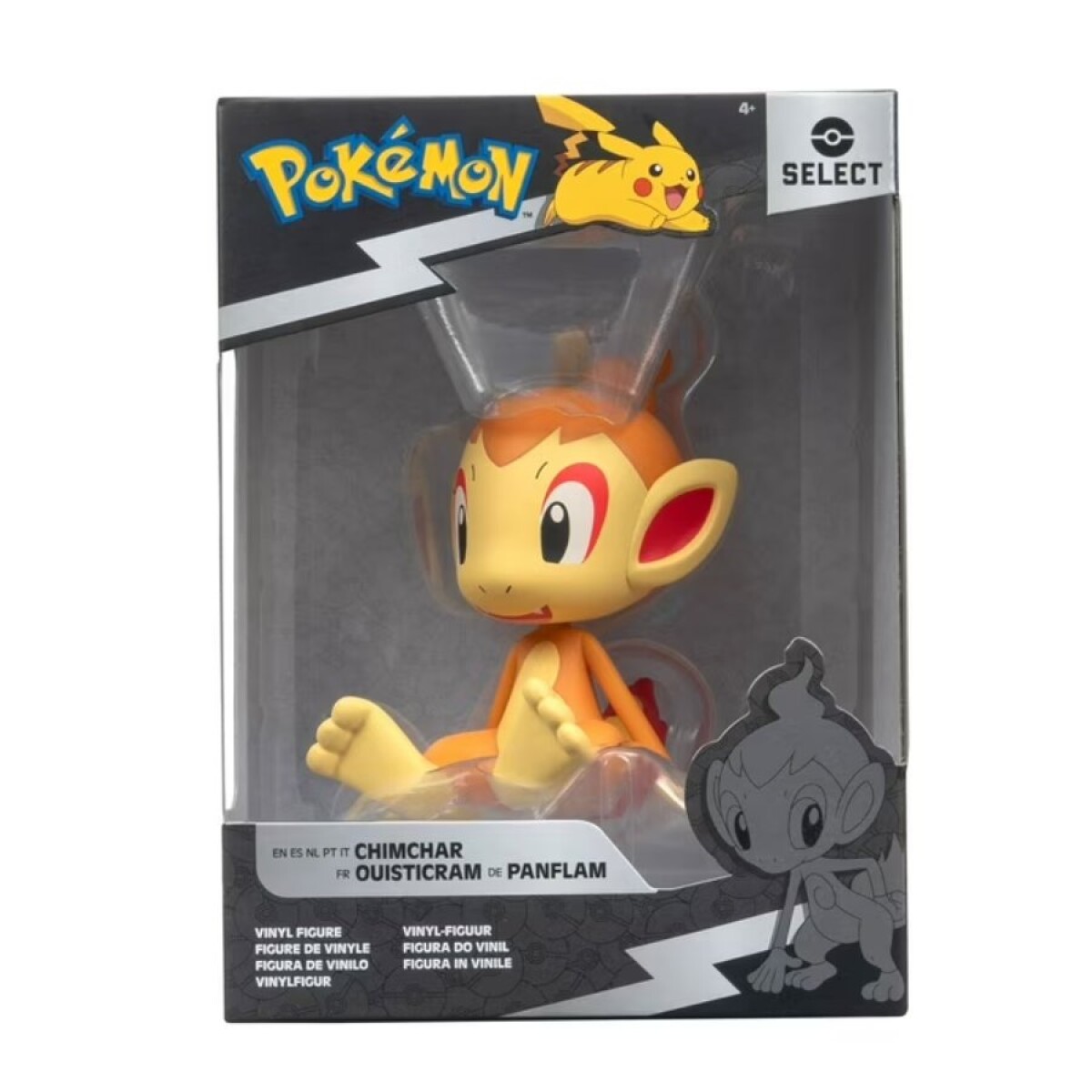 Figura Oficial Chimchar • Pokemon Select — X Uruguay