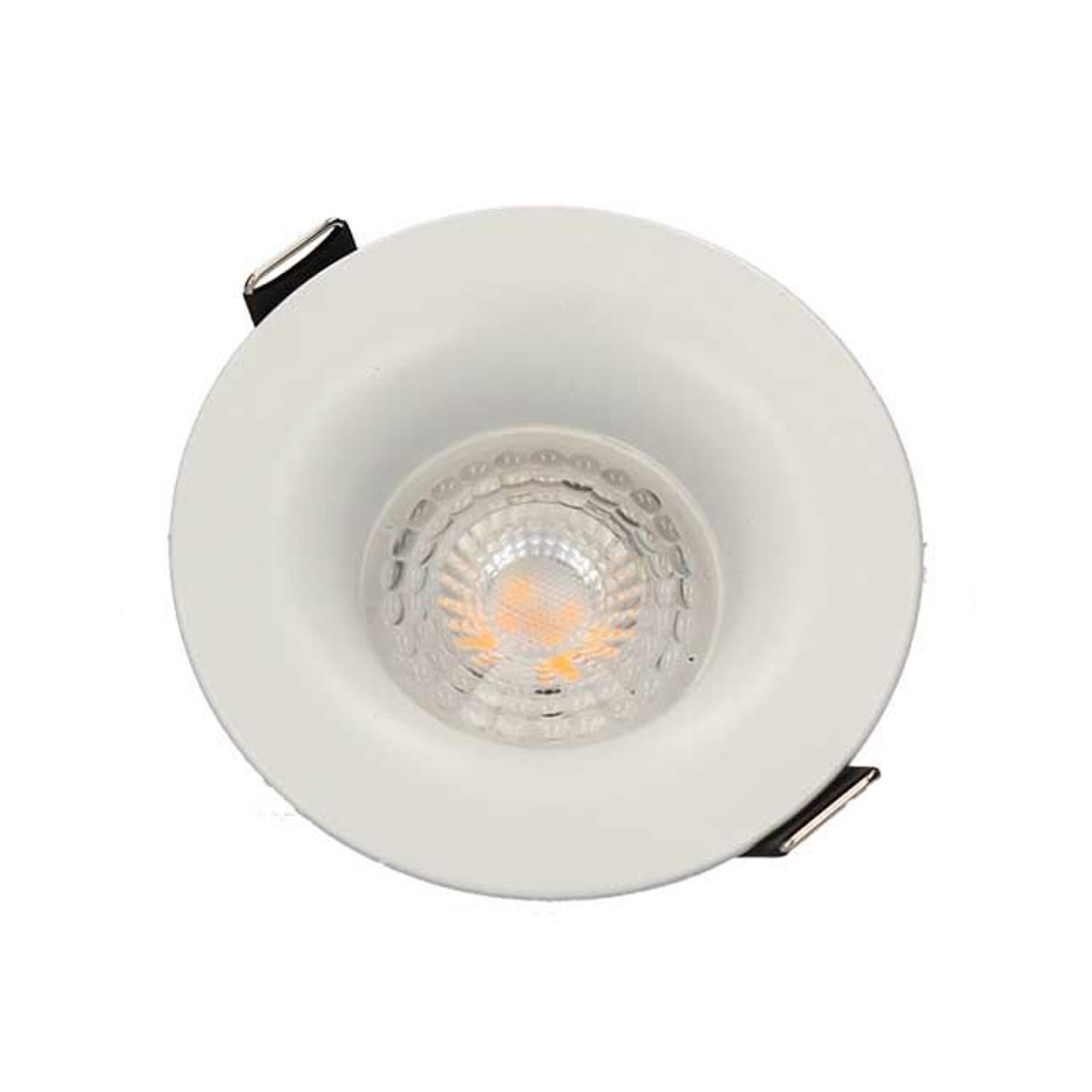 Aro Empotrable Fijo Redondo Blanco Mate Montana — Serlux