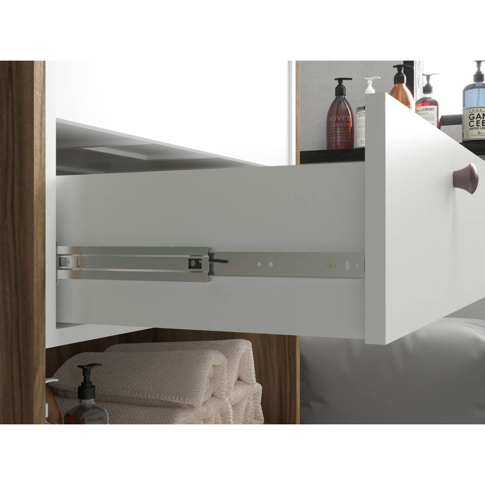 Espejo + Mueble De Baño Bono — Divino