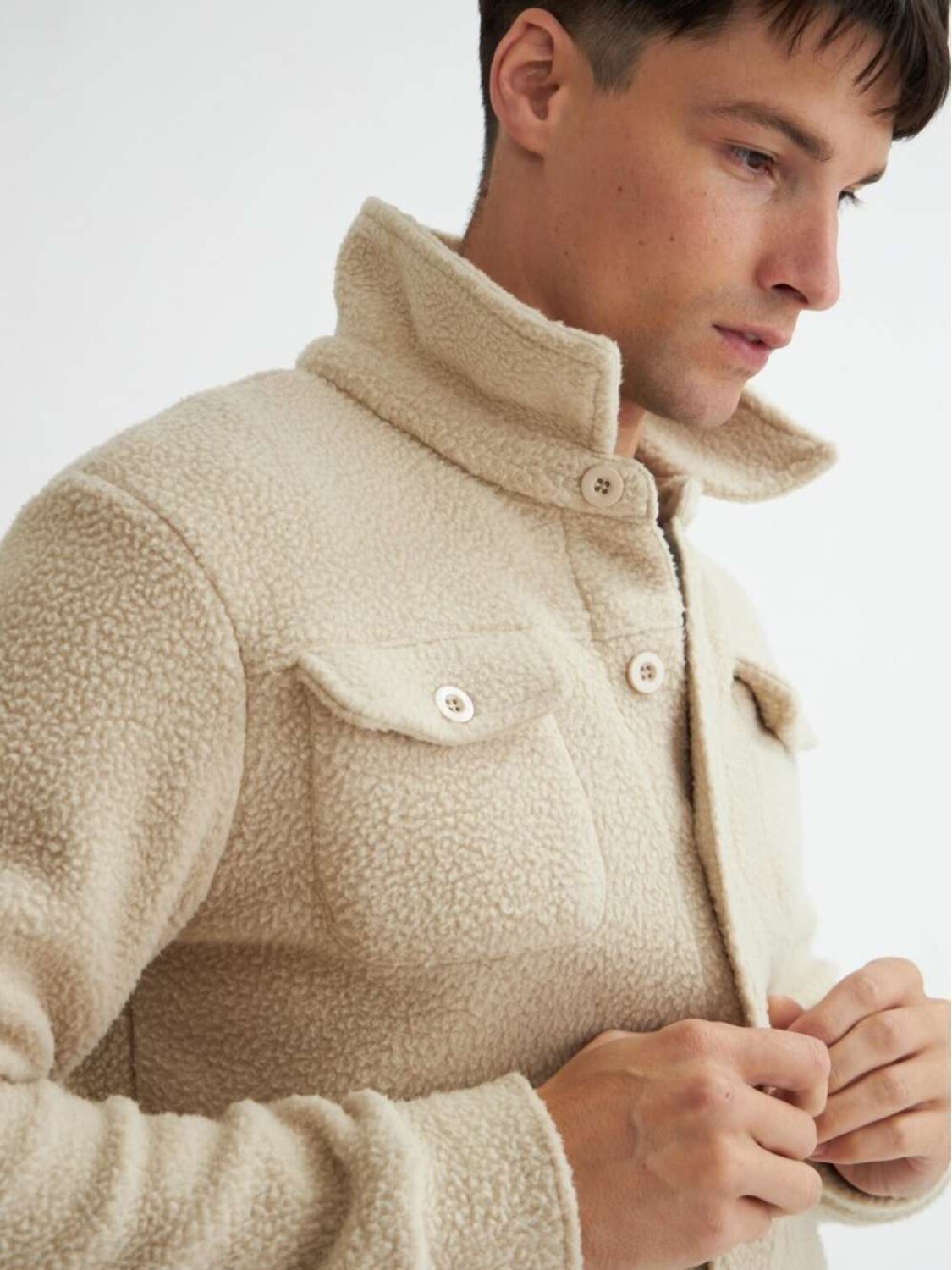 Camisaco Omer - Beige — Tienda Soy Santander