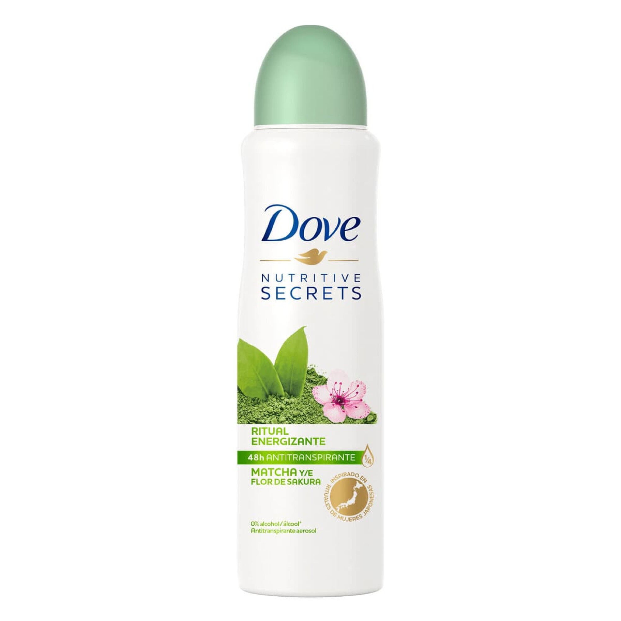 Desodorante Dove Aerosol Nutri Secret Matcha 150 ML — Natal