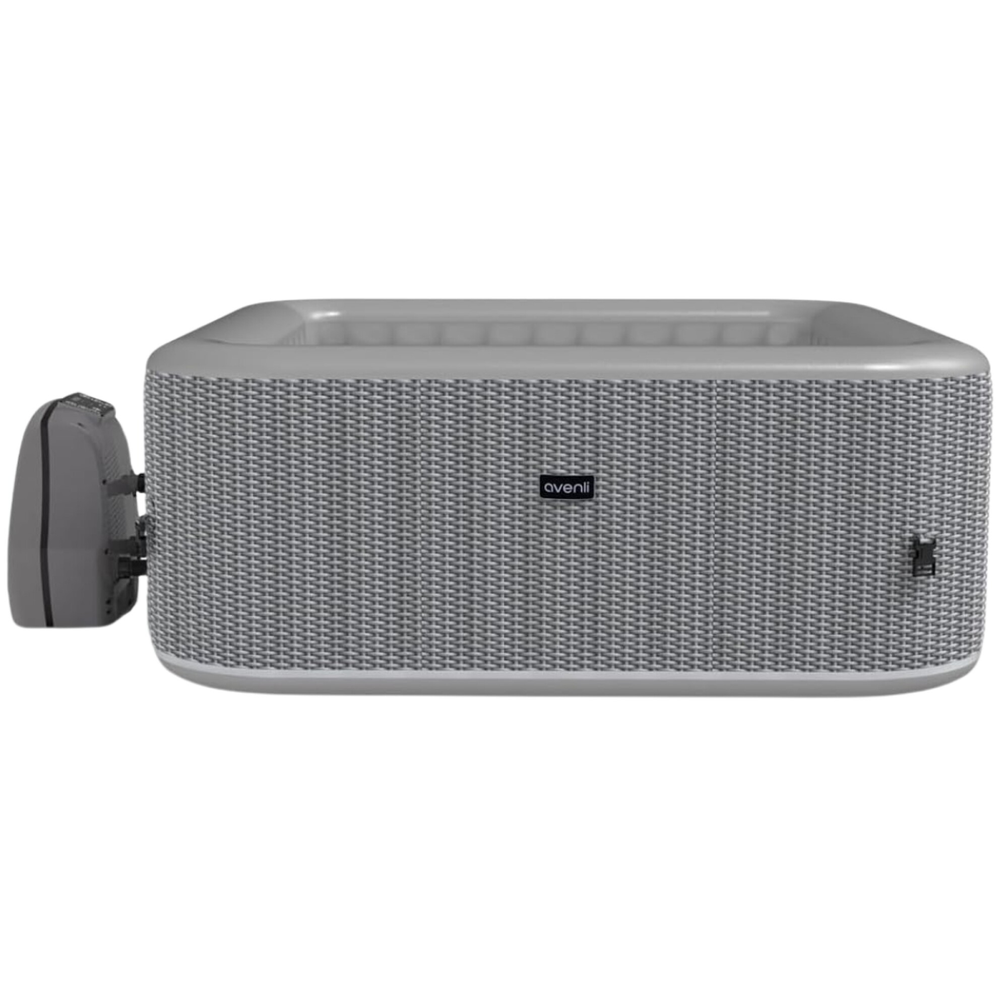 Jacuzzi inflable Square Rattan 4 — Aventureros