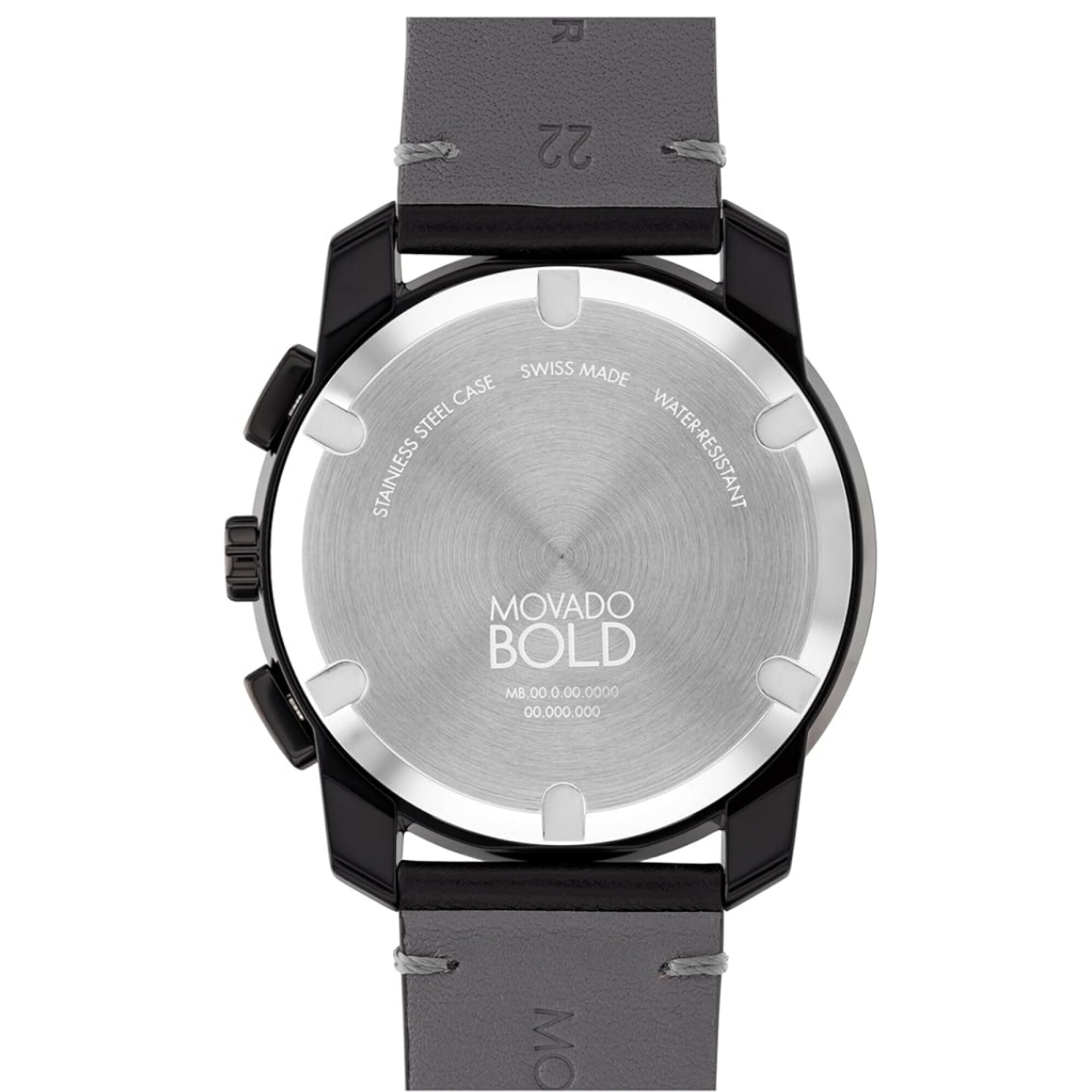 MOVADO HOMBRE BOLD , CRONOMETRO , FECHADOR , MOVIMIENTO SUIZO 2 AÑOS DE ...