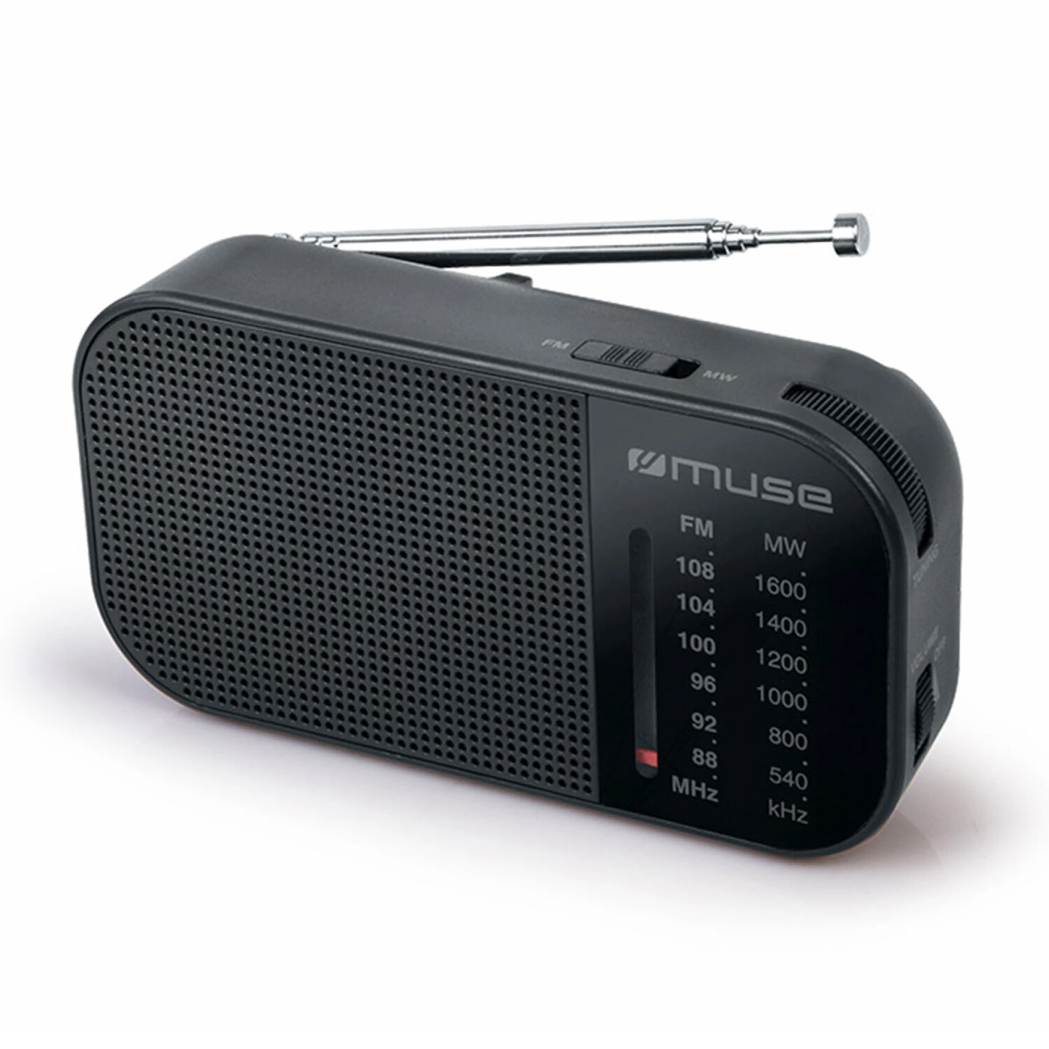 RADIO PORTATIL MUSE M025R AM/FM — Dimm