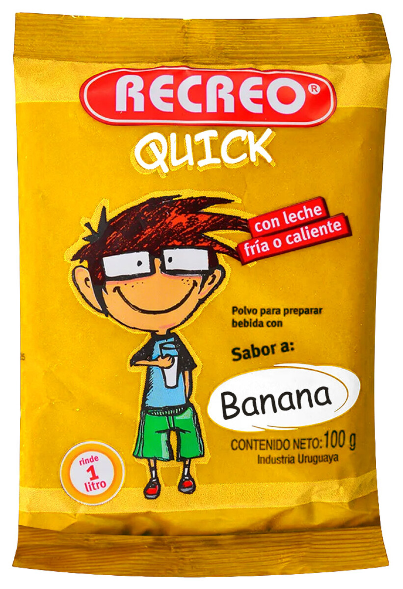 RECREO QUICK BANANA 100G — El Clon