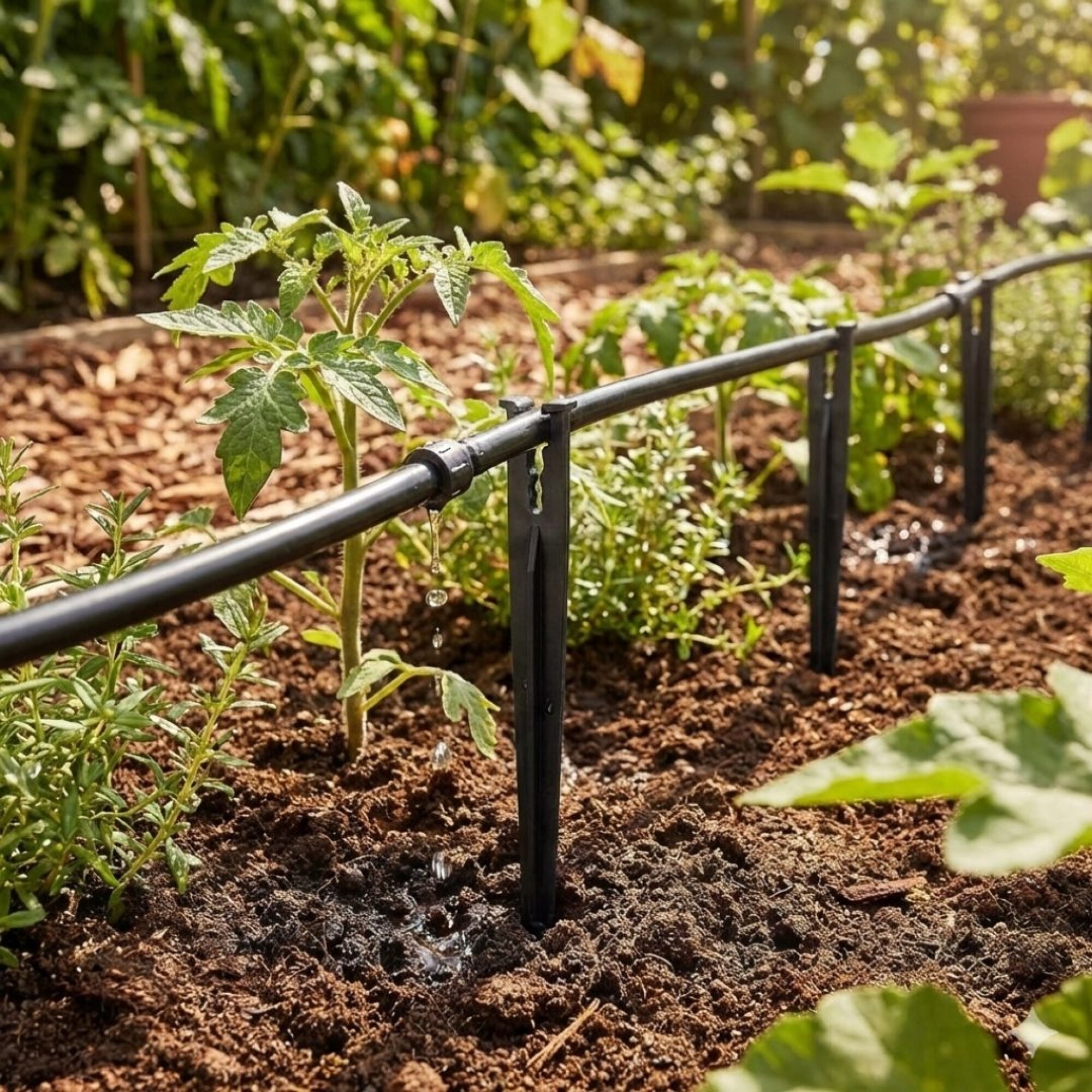 Estaca Múltiple Mangusi para Micro Tubo 7x3mm y 5x4 mm — Mangusi