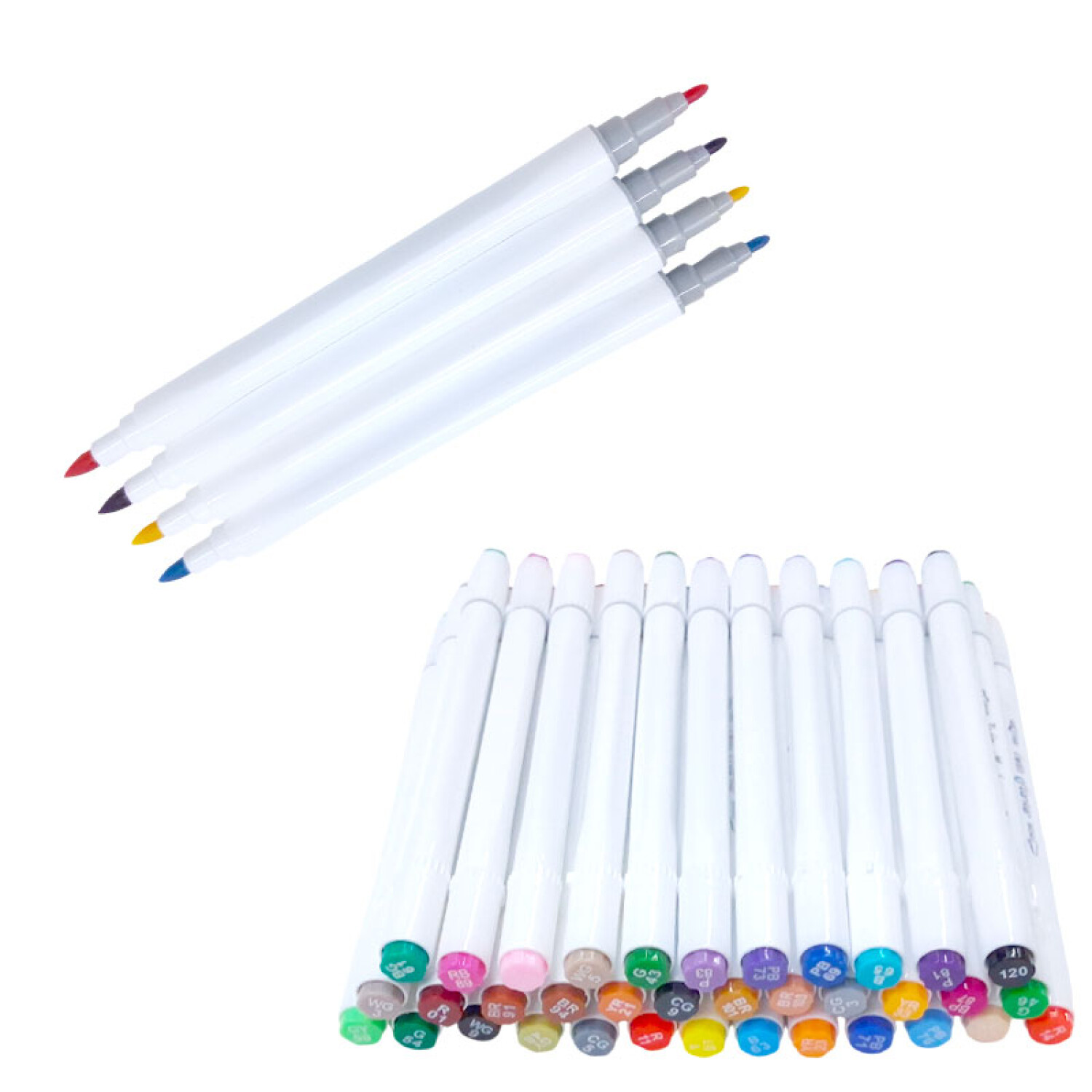 Marcadores de doble cabeza 36pcs - Marcadores De Doble Cabeza 36pcs ...