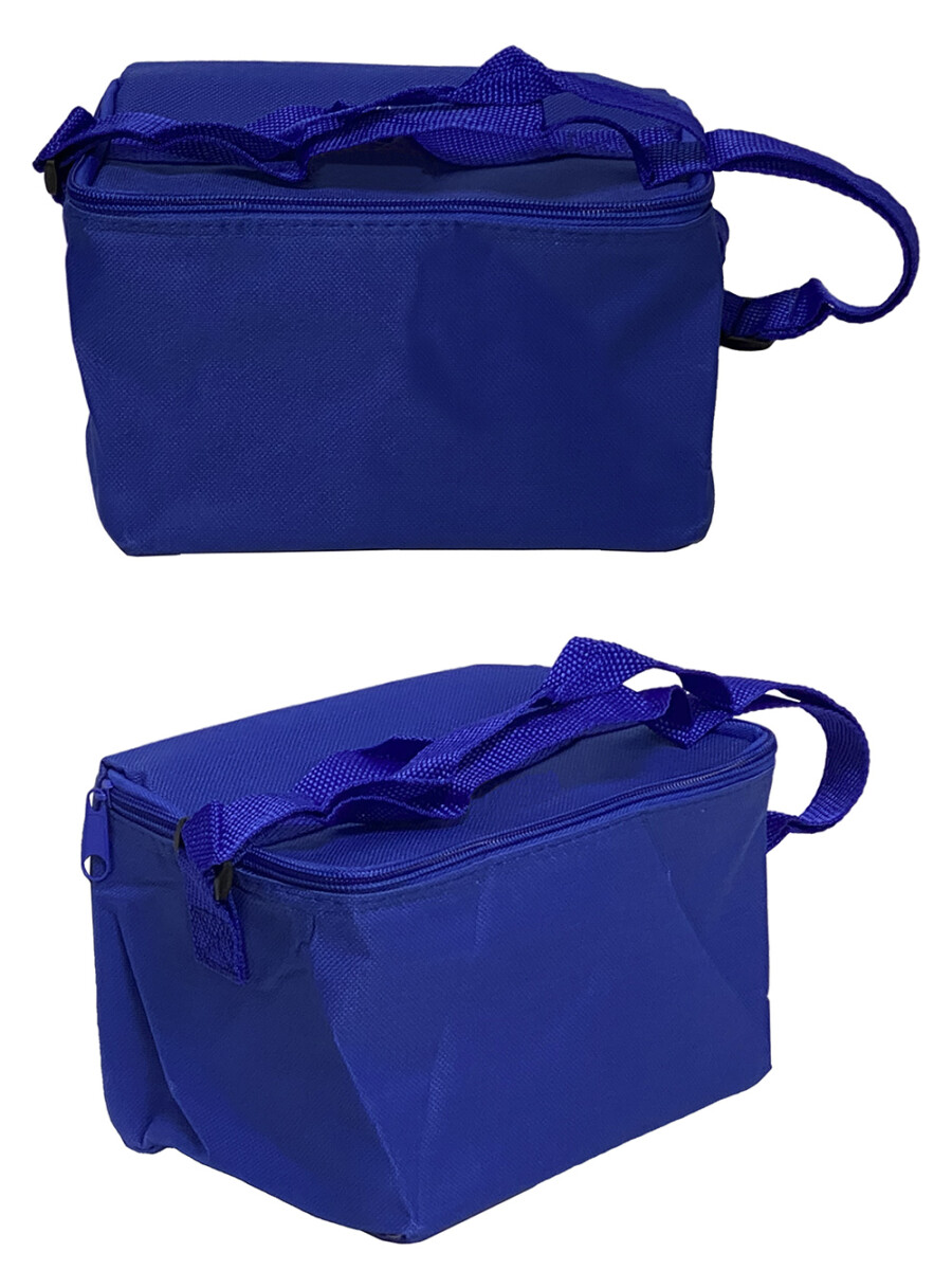 LUNCHERA TERMICA AZUL LISA — El Clon