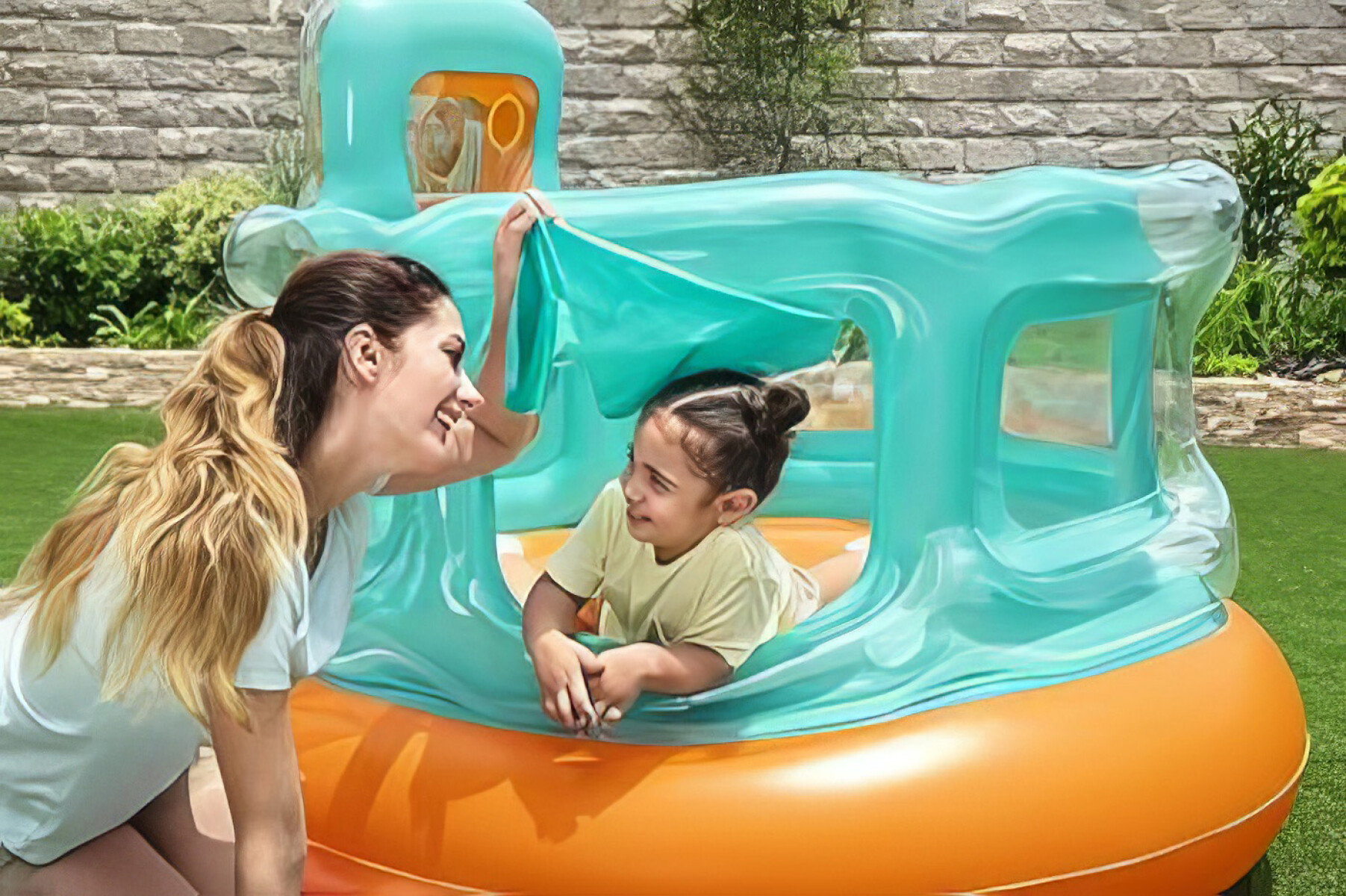 Pelotero inflable salta salta Bestway — El Clon