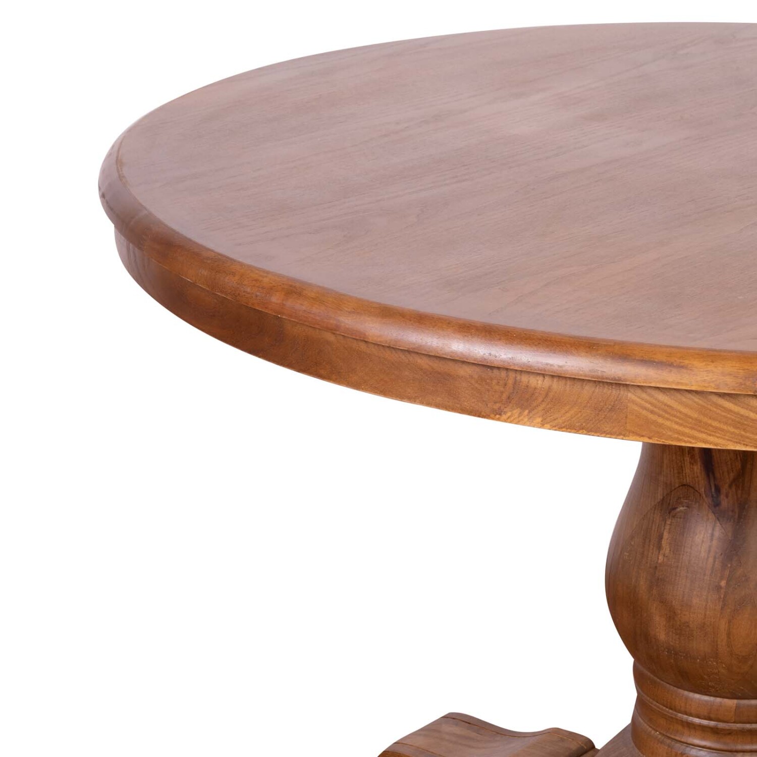 Mesa De Comedor Madera Marron Colonial — Divino