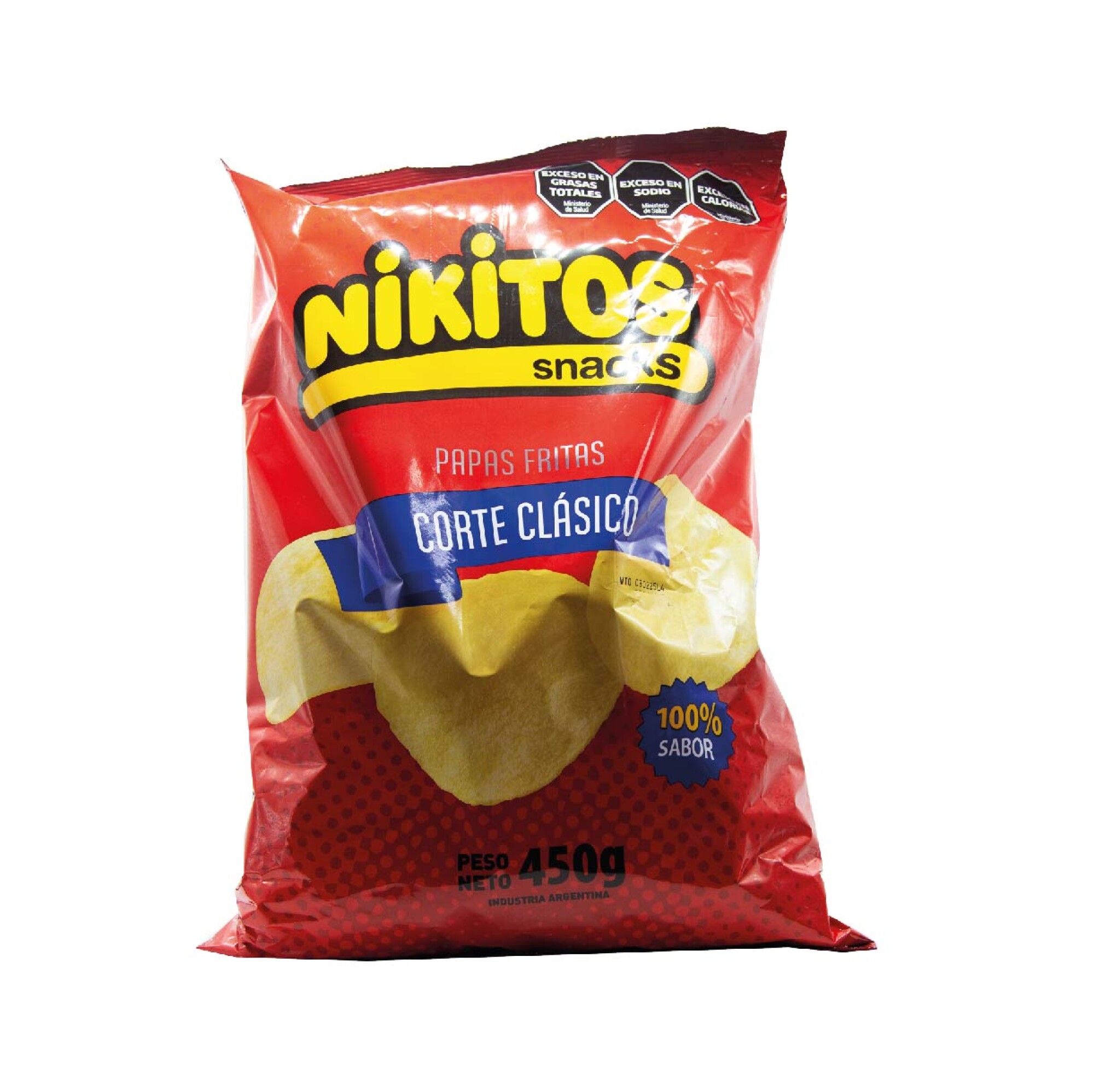 Papas Fritas NIKITOS 450Grs Gigante — Suchina