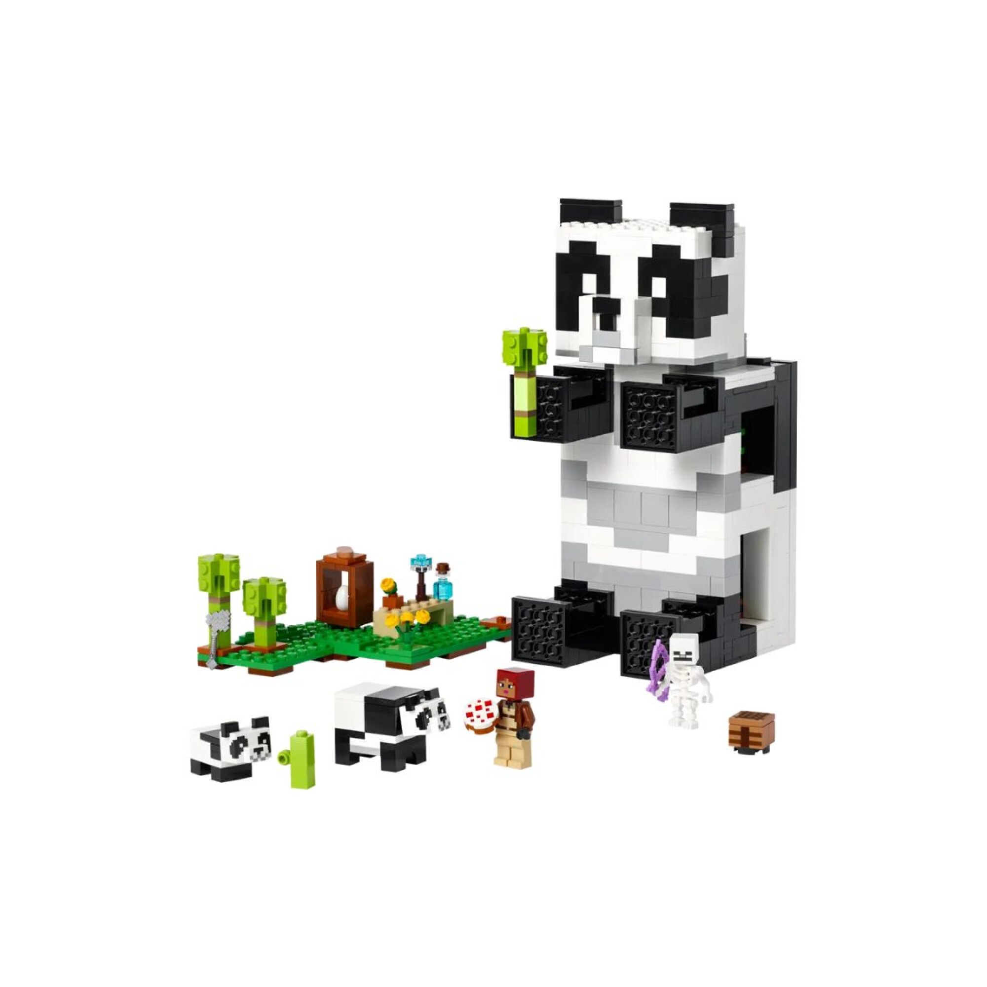 Lego Minecraft El Refugio Panda — Rumba