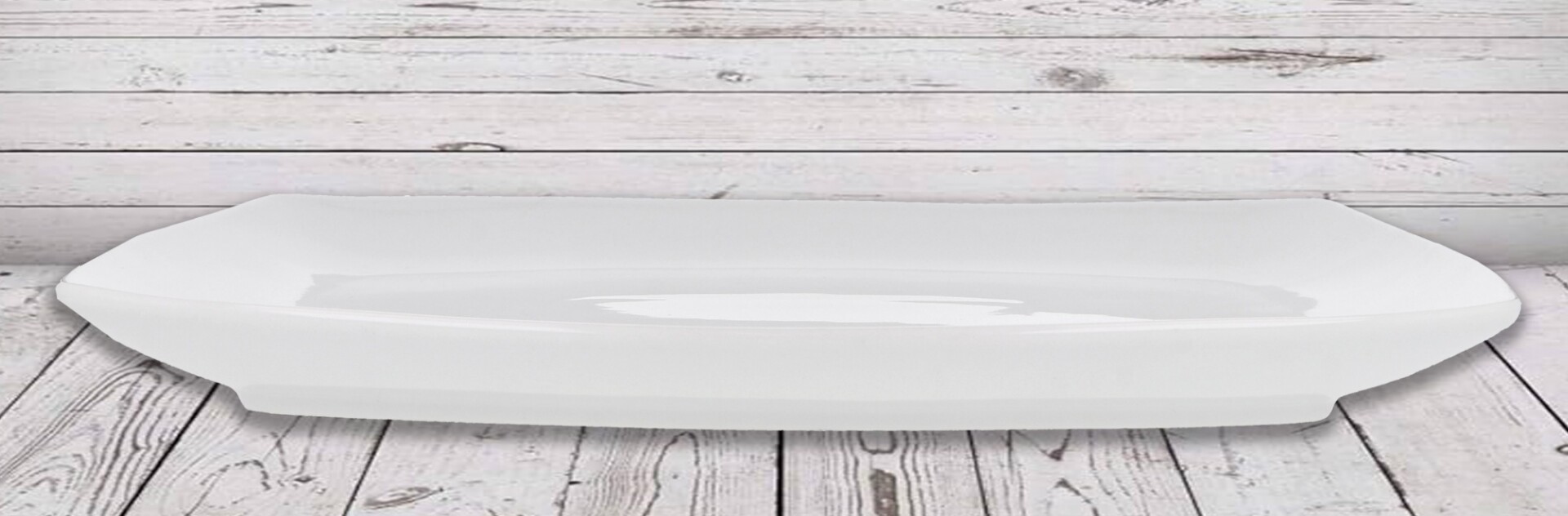 Bandeja rectangular de ceramica — El Clon