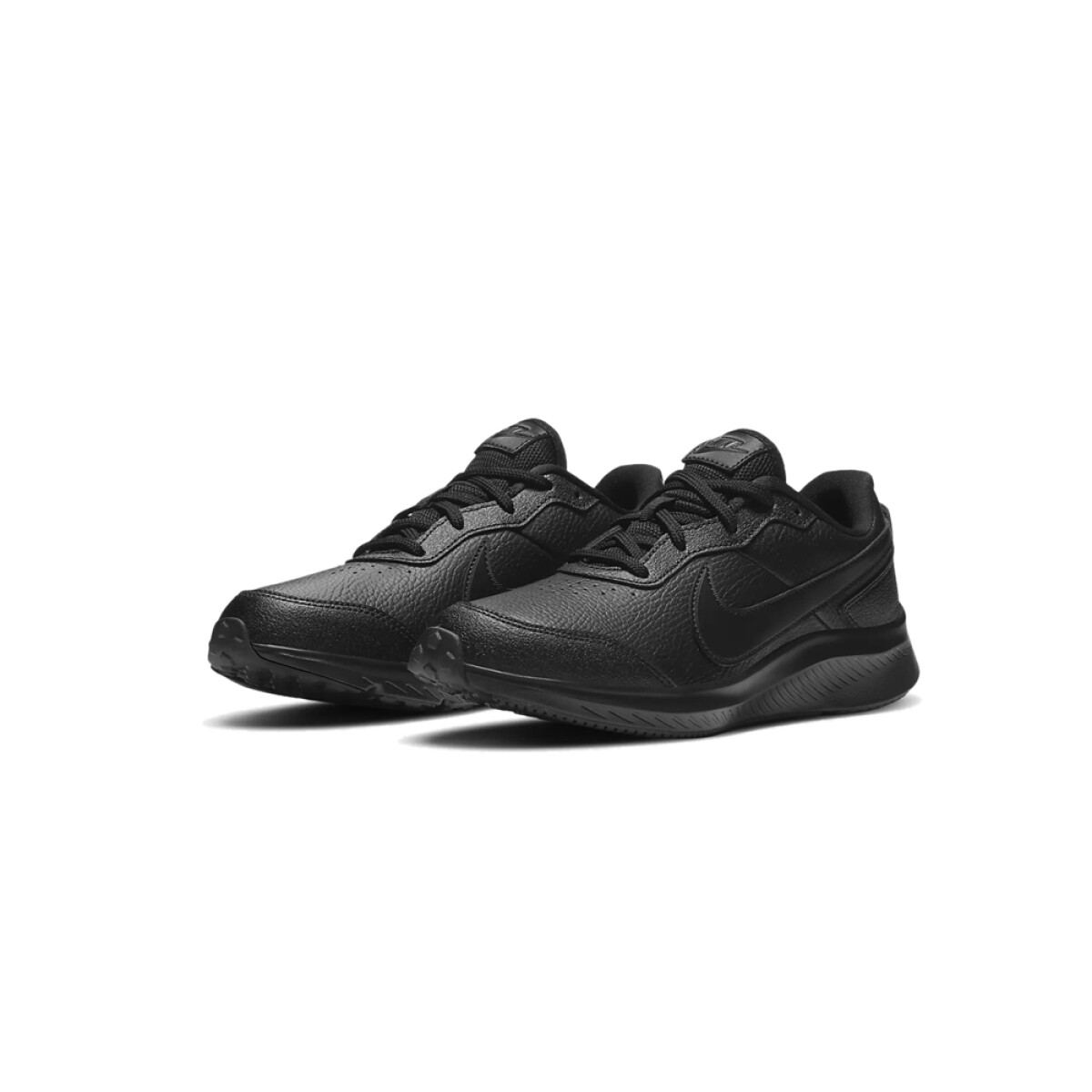 NIKE VARSITY LEATHER GS - Black — Global Sports