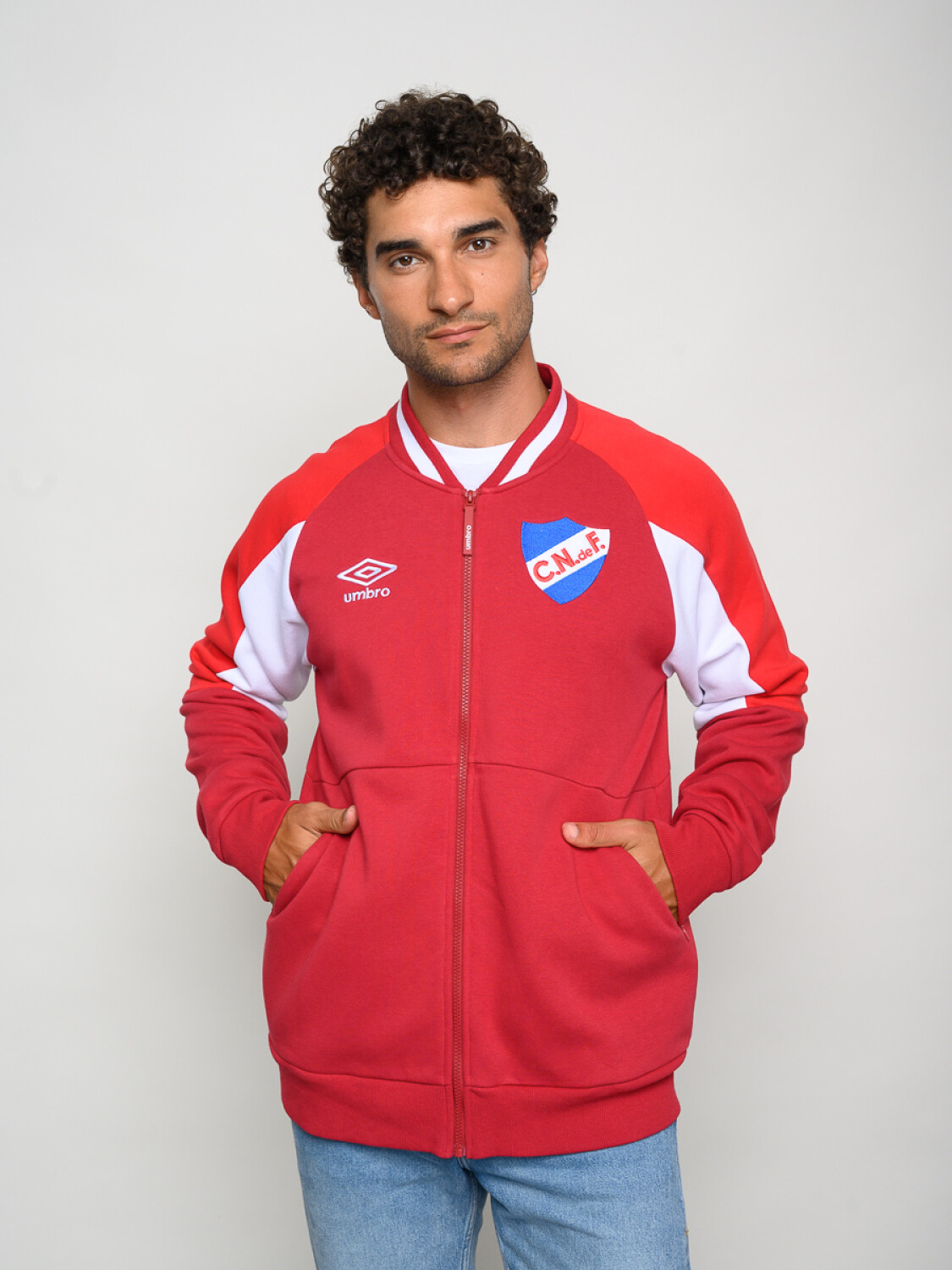 CAMPERA BOMBER LIMIT Nacional Oficial Hombre - W94 — Timeout