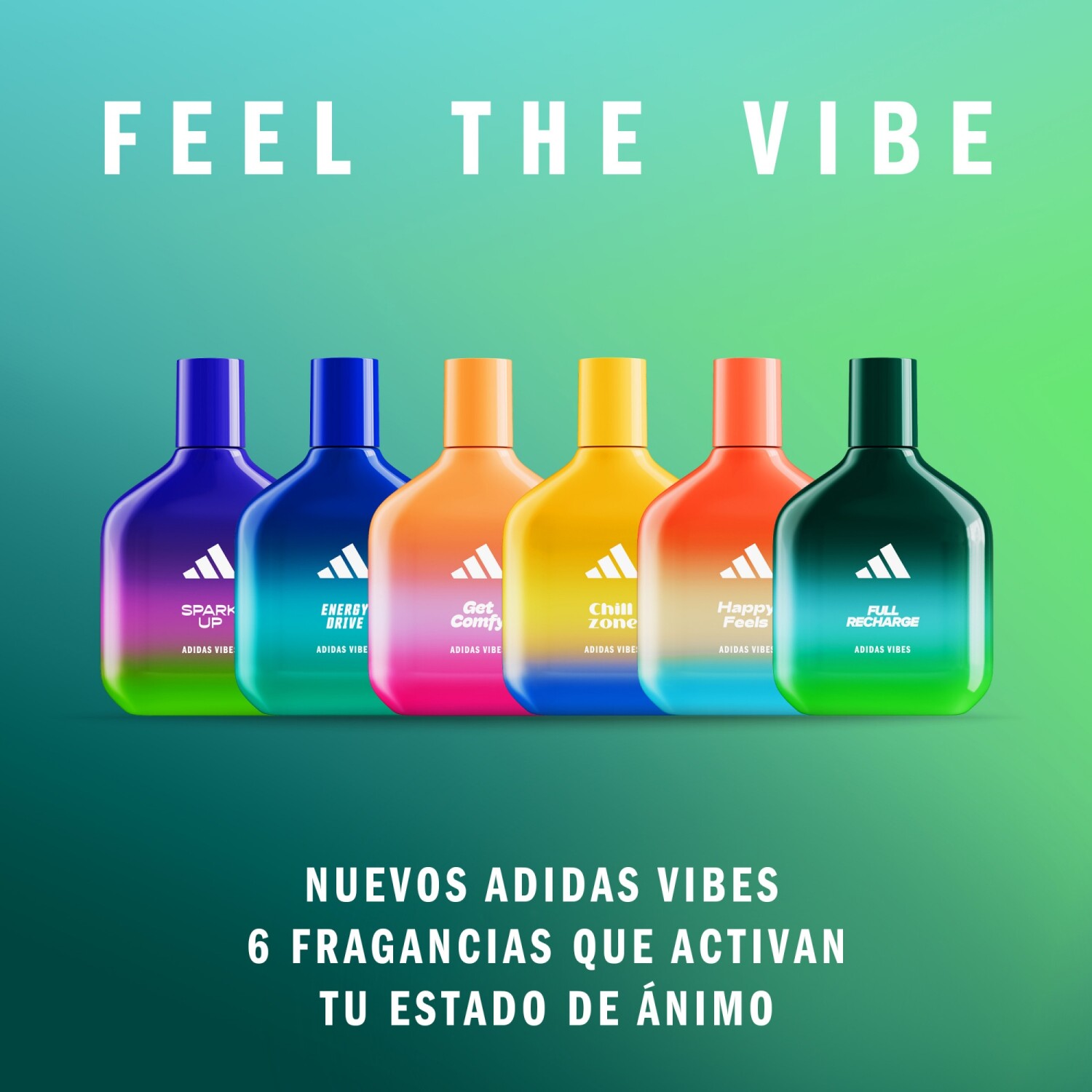 Perfume Adidas Vibes Full Recharge EDP 100ml — San Roque